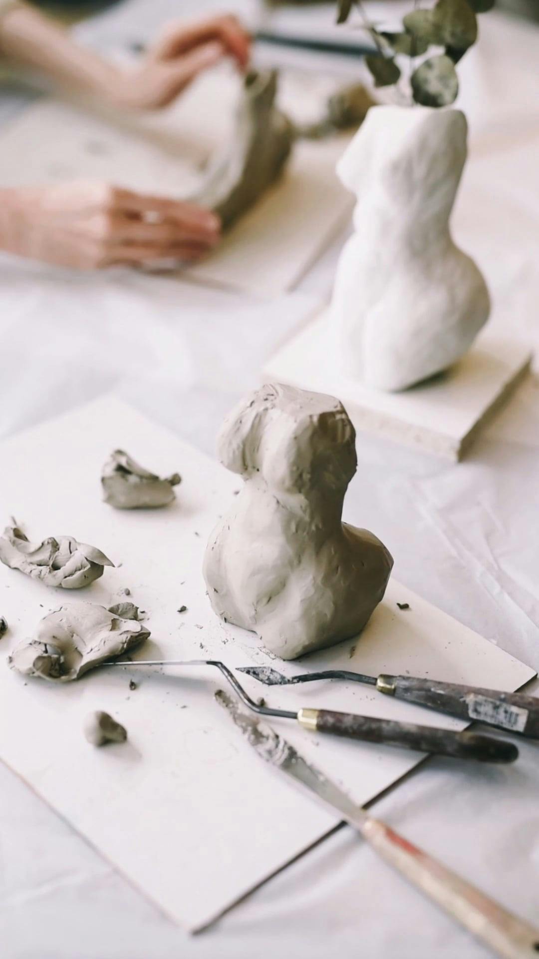 An Unfinished Sculpture Free Stock Video Footage, Royalty-Free 4K & HD ...