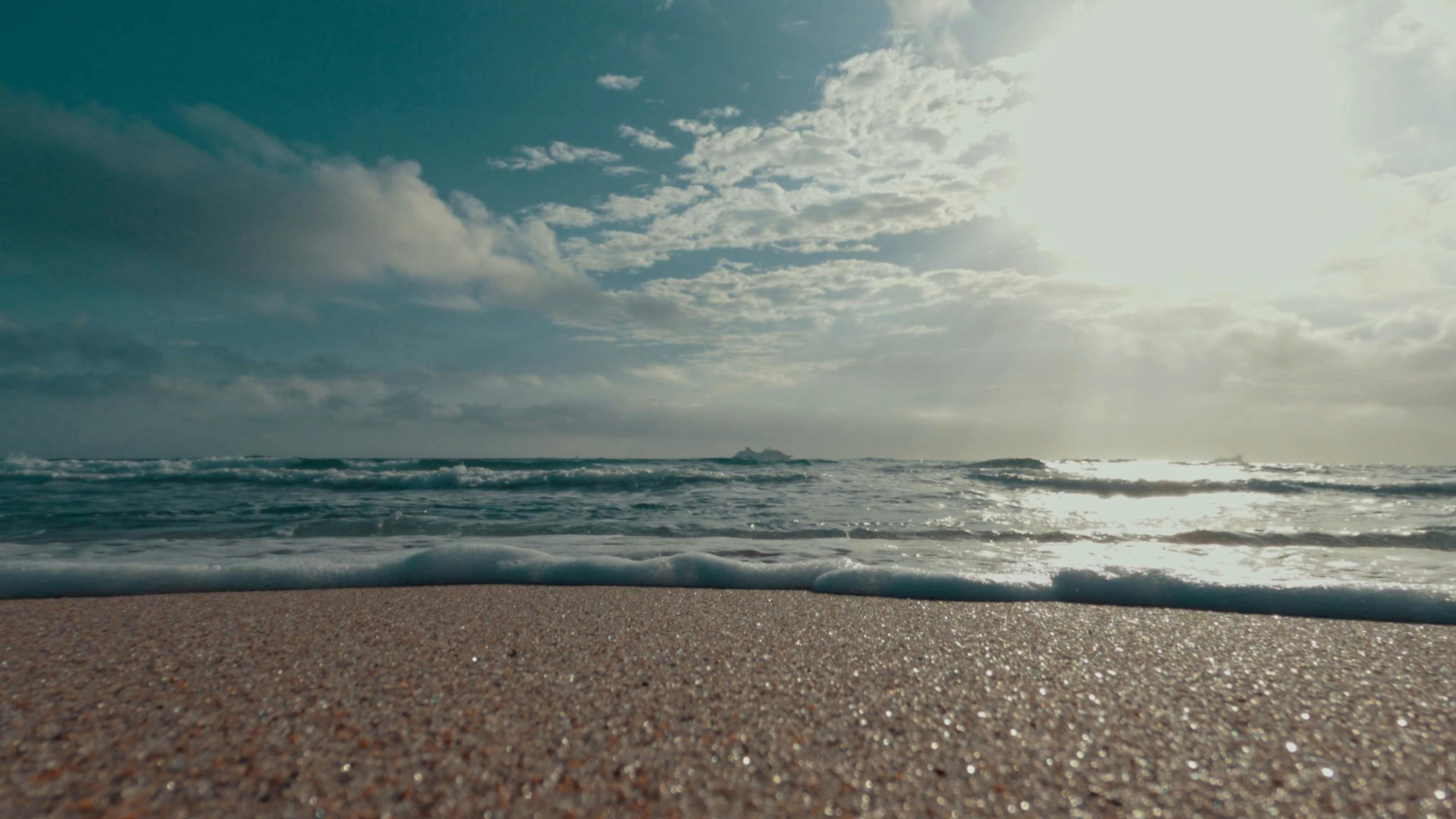 Sea Waves at the Beach Free Stock Video Footage, Royalty-Free 4K & HD ...
