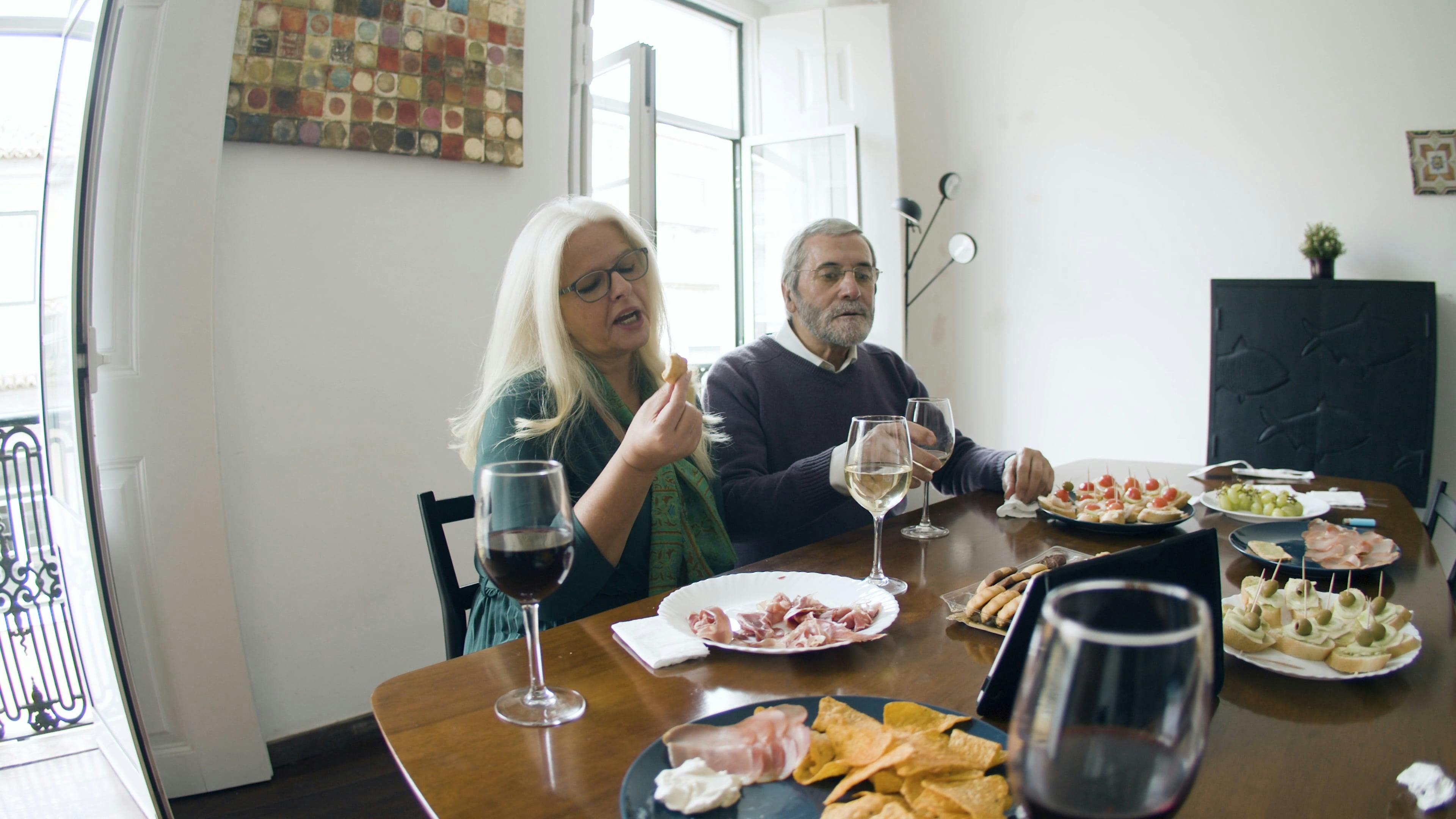 People Talking While Eating Free Stock Video Footage, Royalty-Free 4K ...