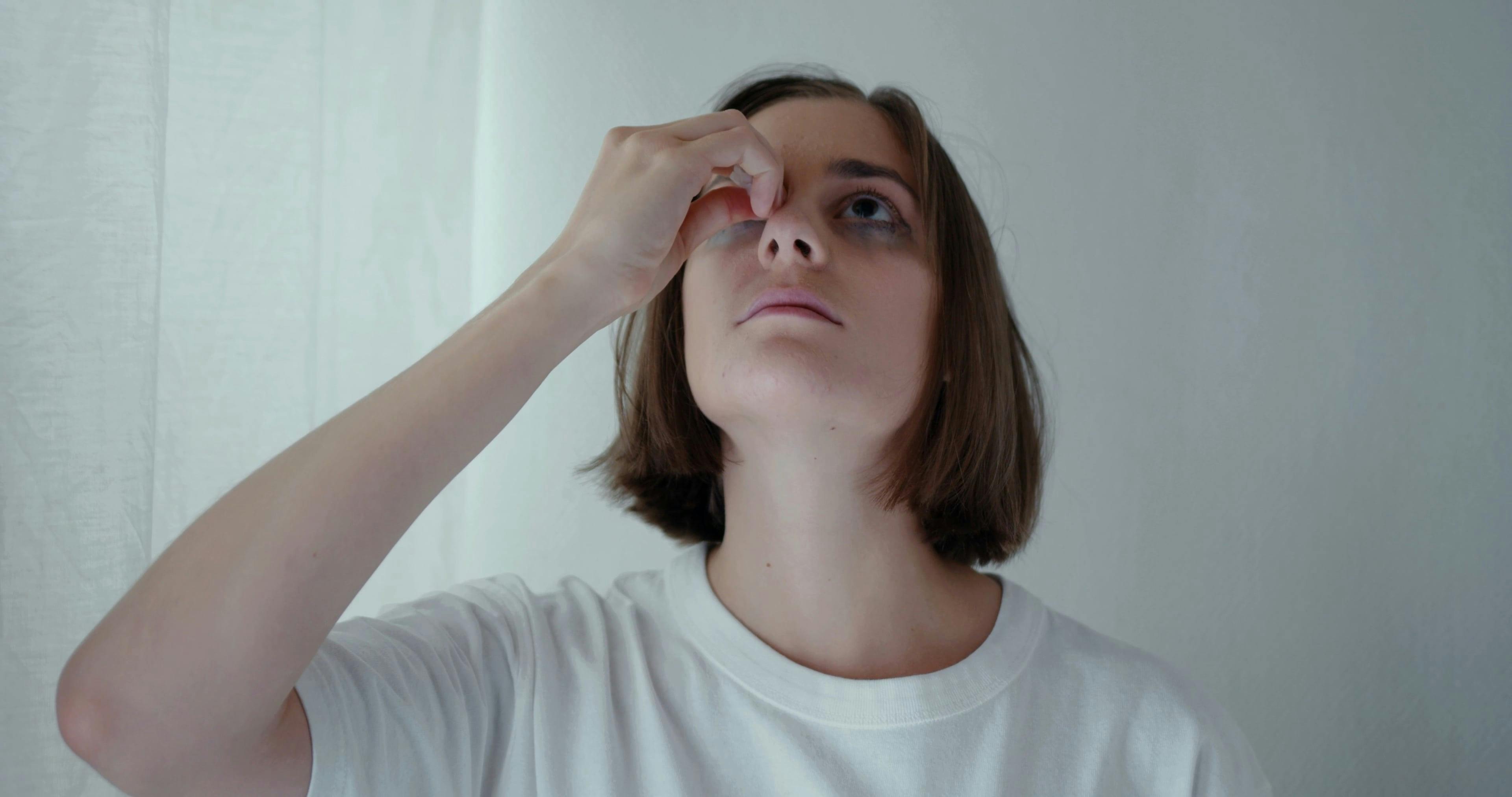 Woman With Split Emotions Free Stock Video Footage, Royalty-Free 4K ...