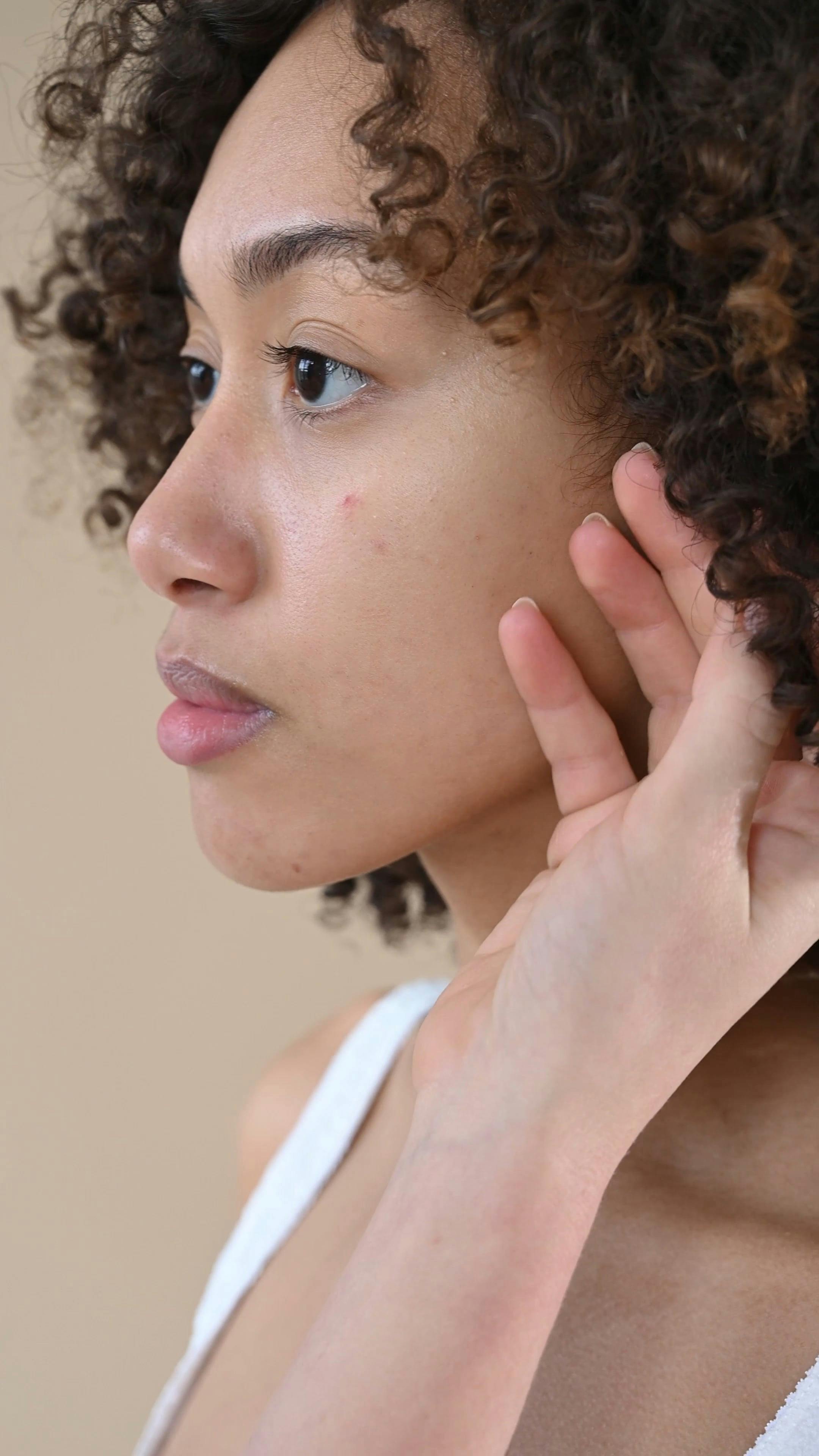 A Hand Caressing a Woman's Face Free Stock Video Footage, Royalty-Free ...