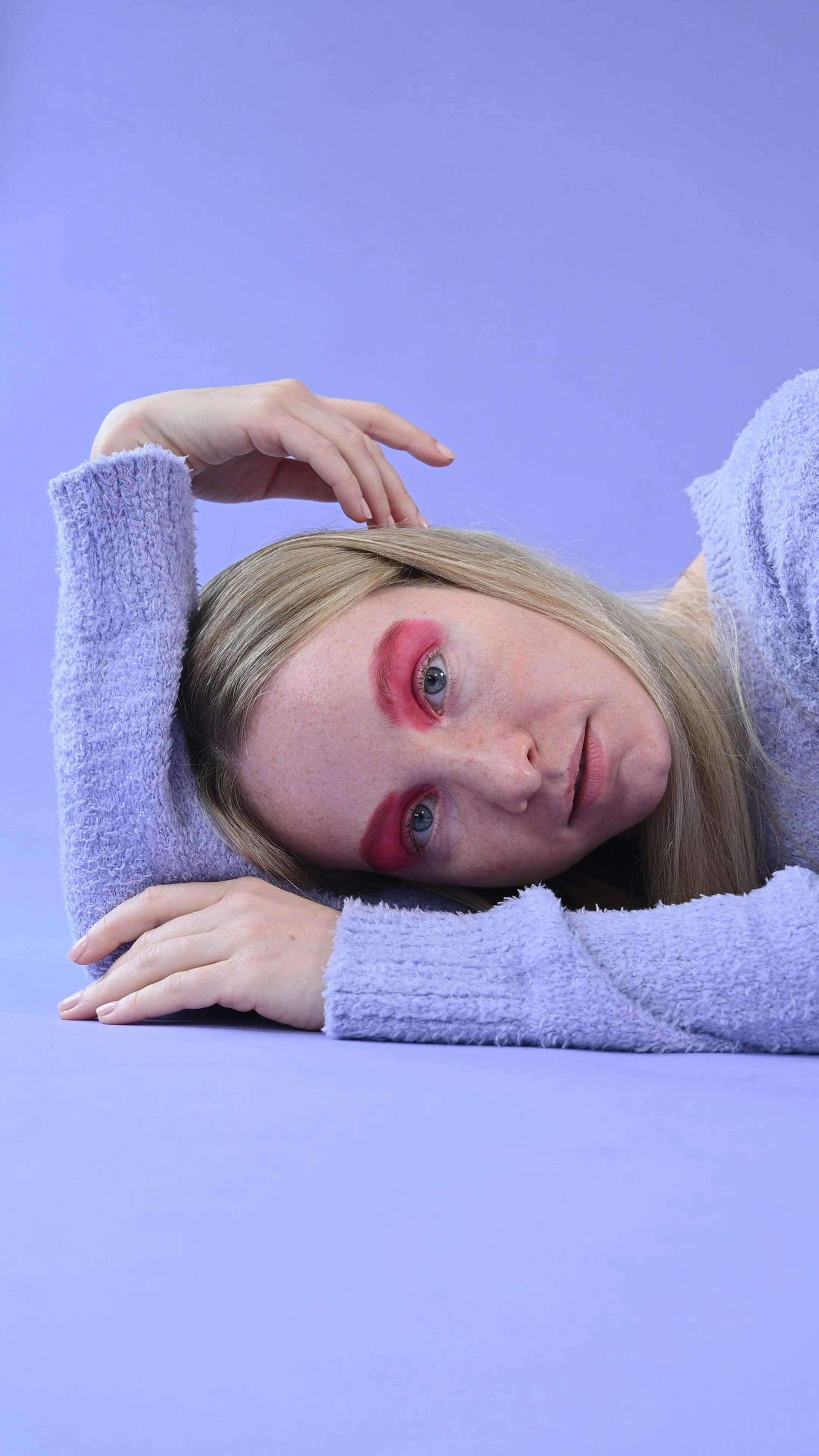 Woman Looking at Camera · Free Stock Video