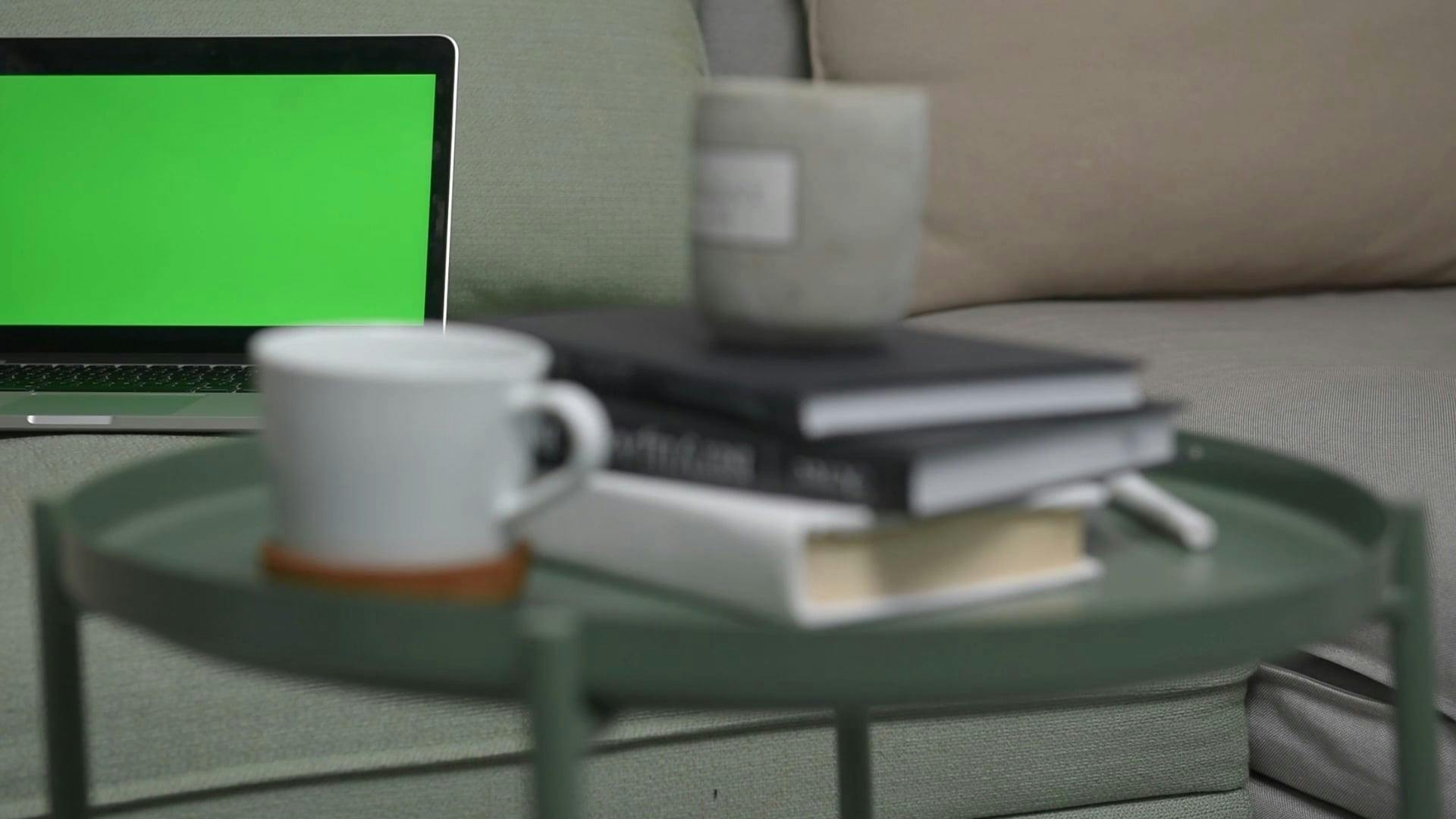 Laptop on the Sofa · Free Stock Video