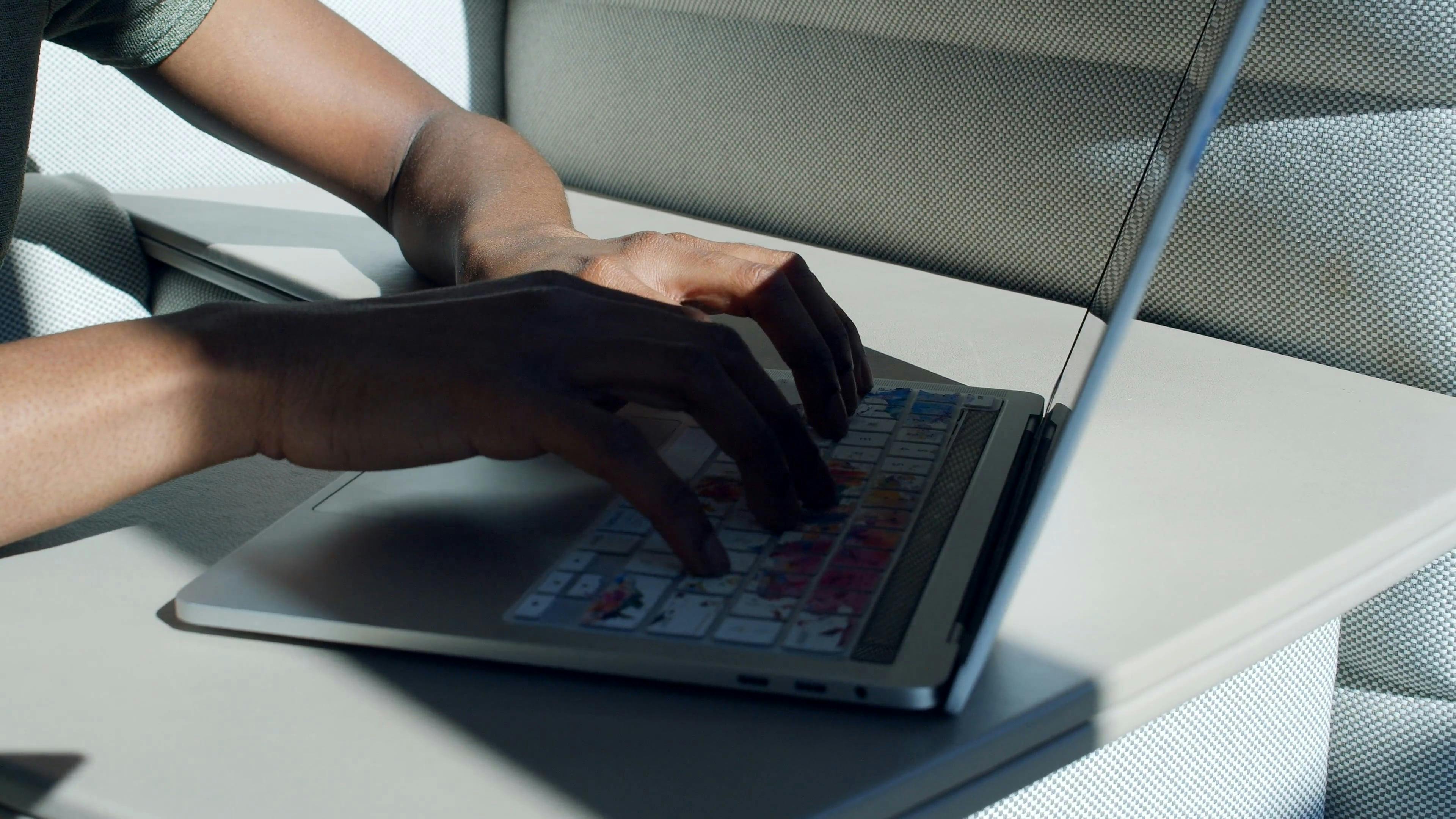 A Man Working With a Laptop Free Stock Video Footage, Royalty-Free 4K ...