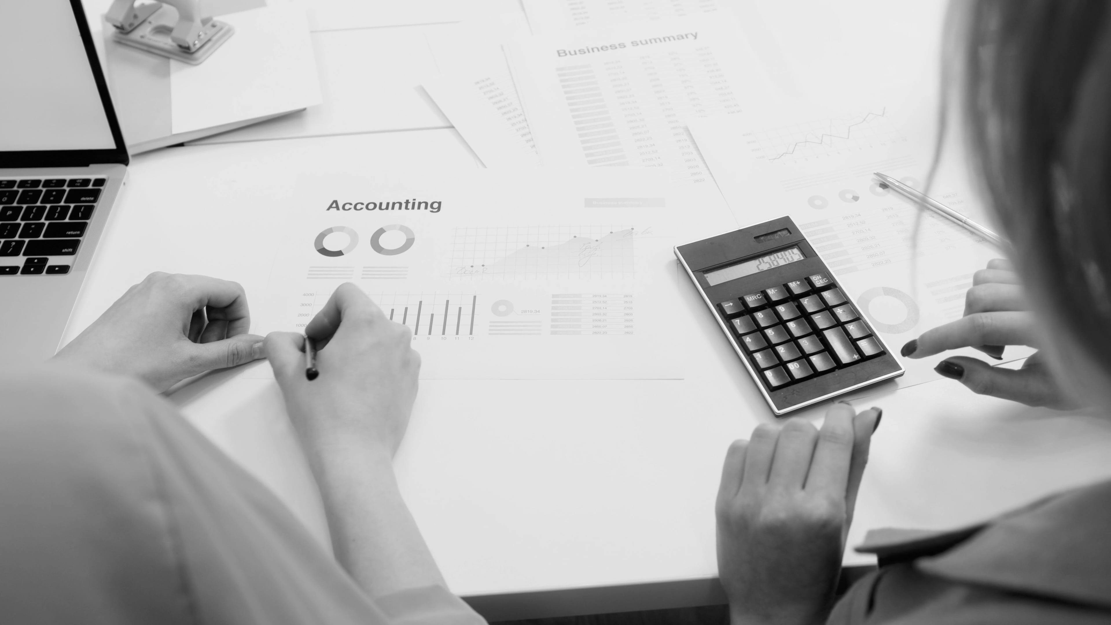 Accountant Writing on her Notebook Free Stock Video Footage, Royalty ...