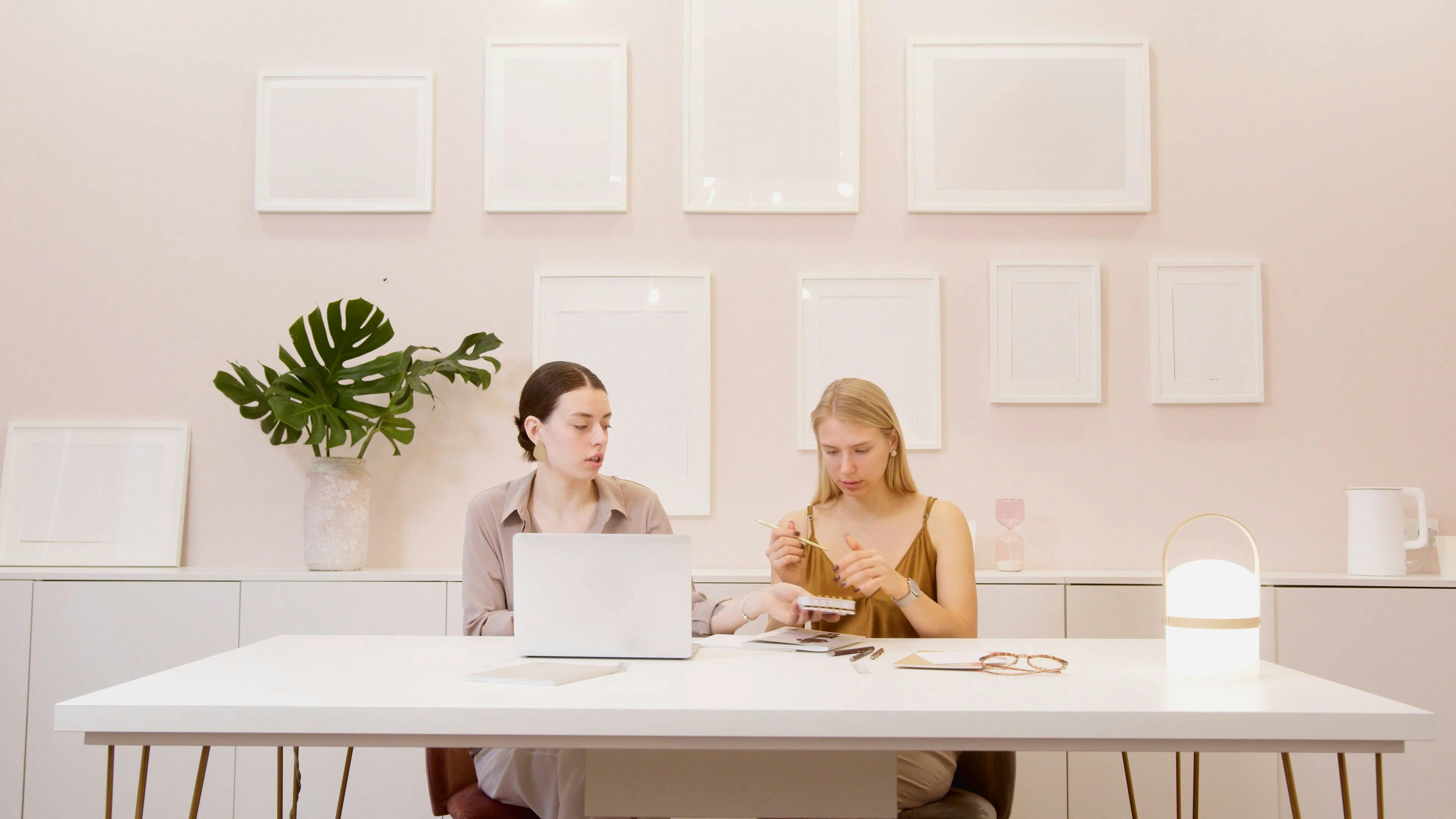 Women Working In The Office · Free Stock Video