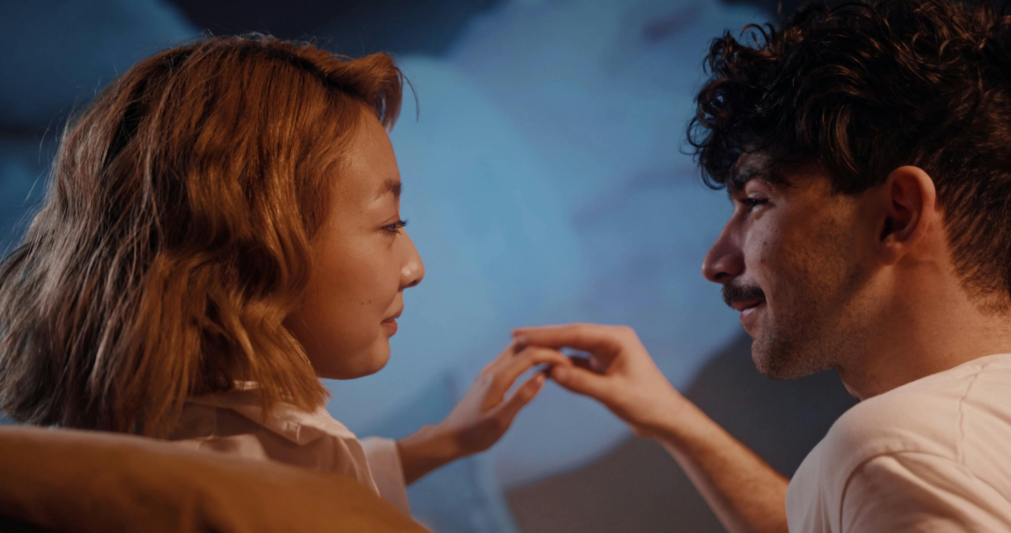 A Couple Hands Caressing Each Other · Free Stock Video