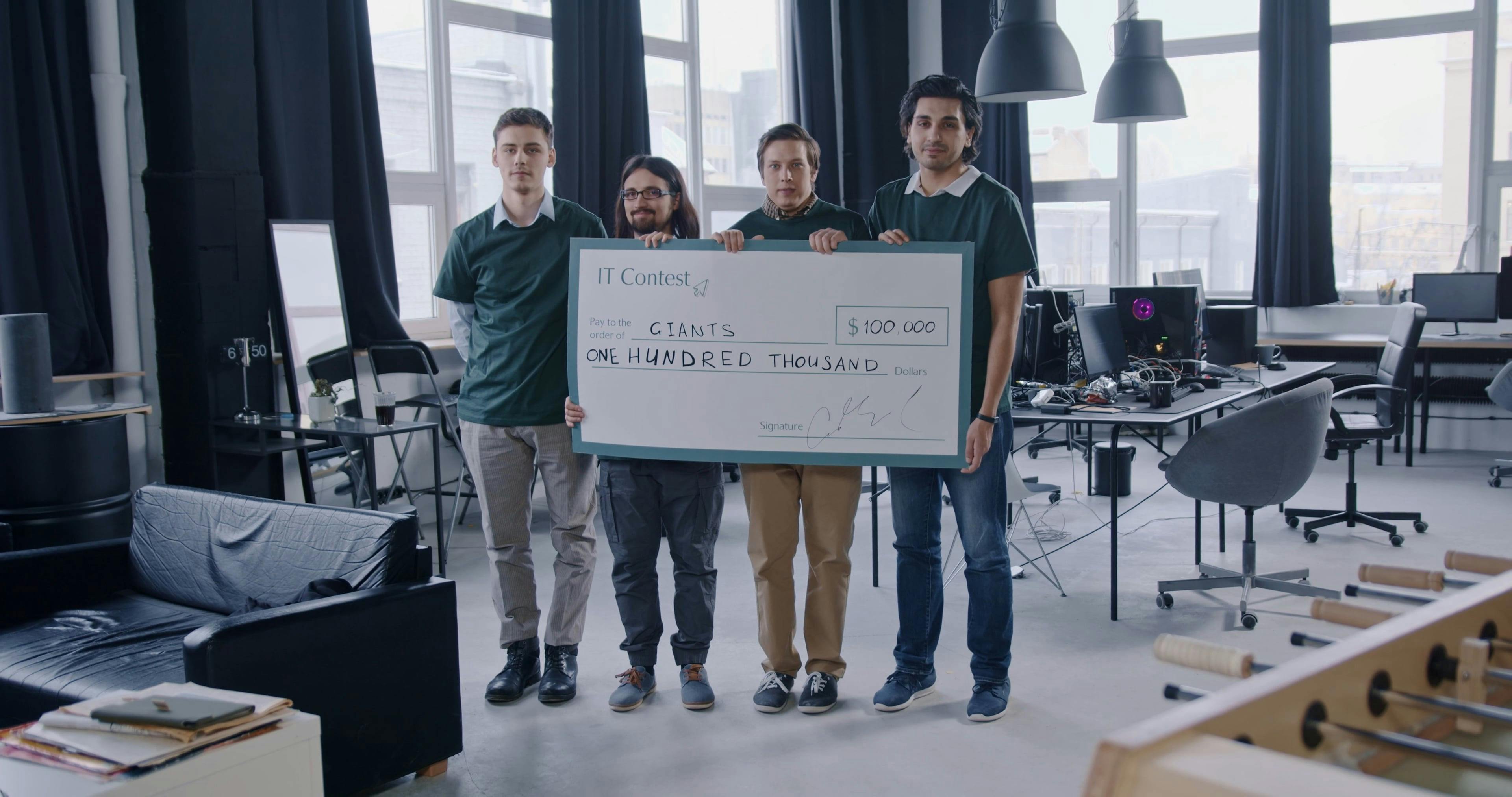 A Team Showing a Cash Receipt Template Free Stock Video Footage ...