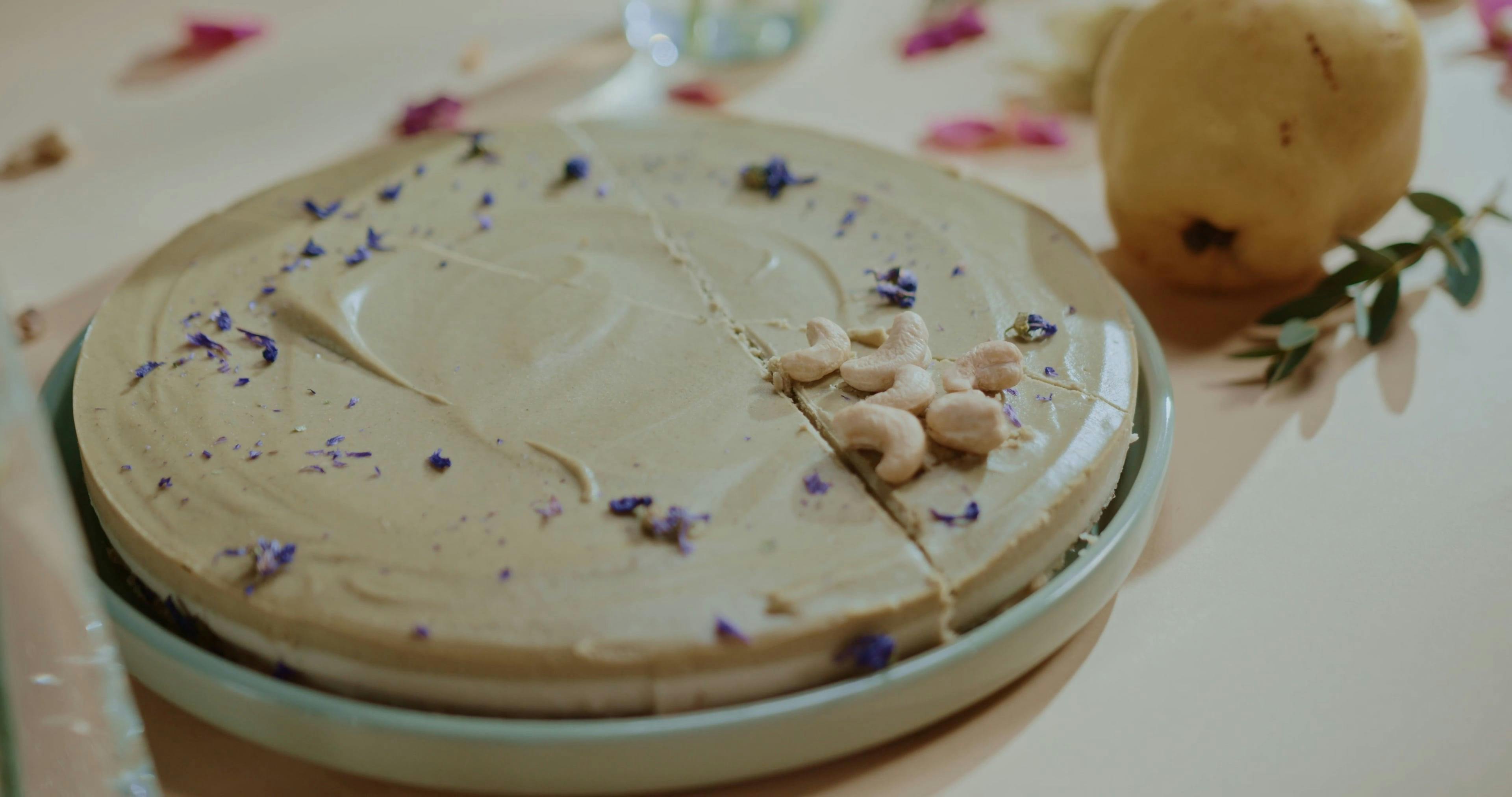 A Person Getting a Cake · Free Stock Video