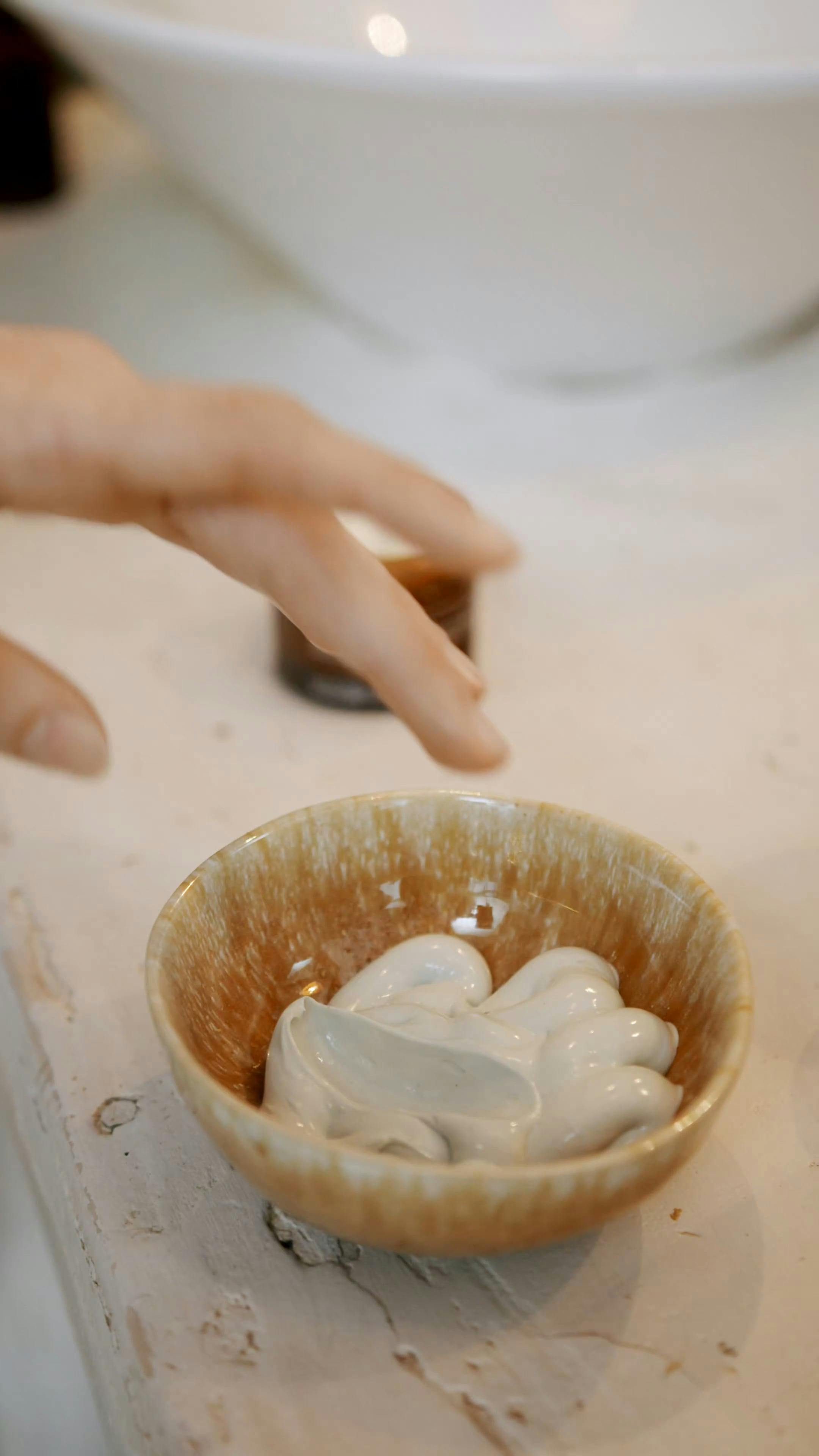 Woman Getting Cream · Free Stock Video