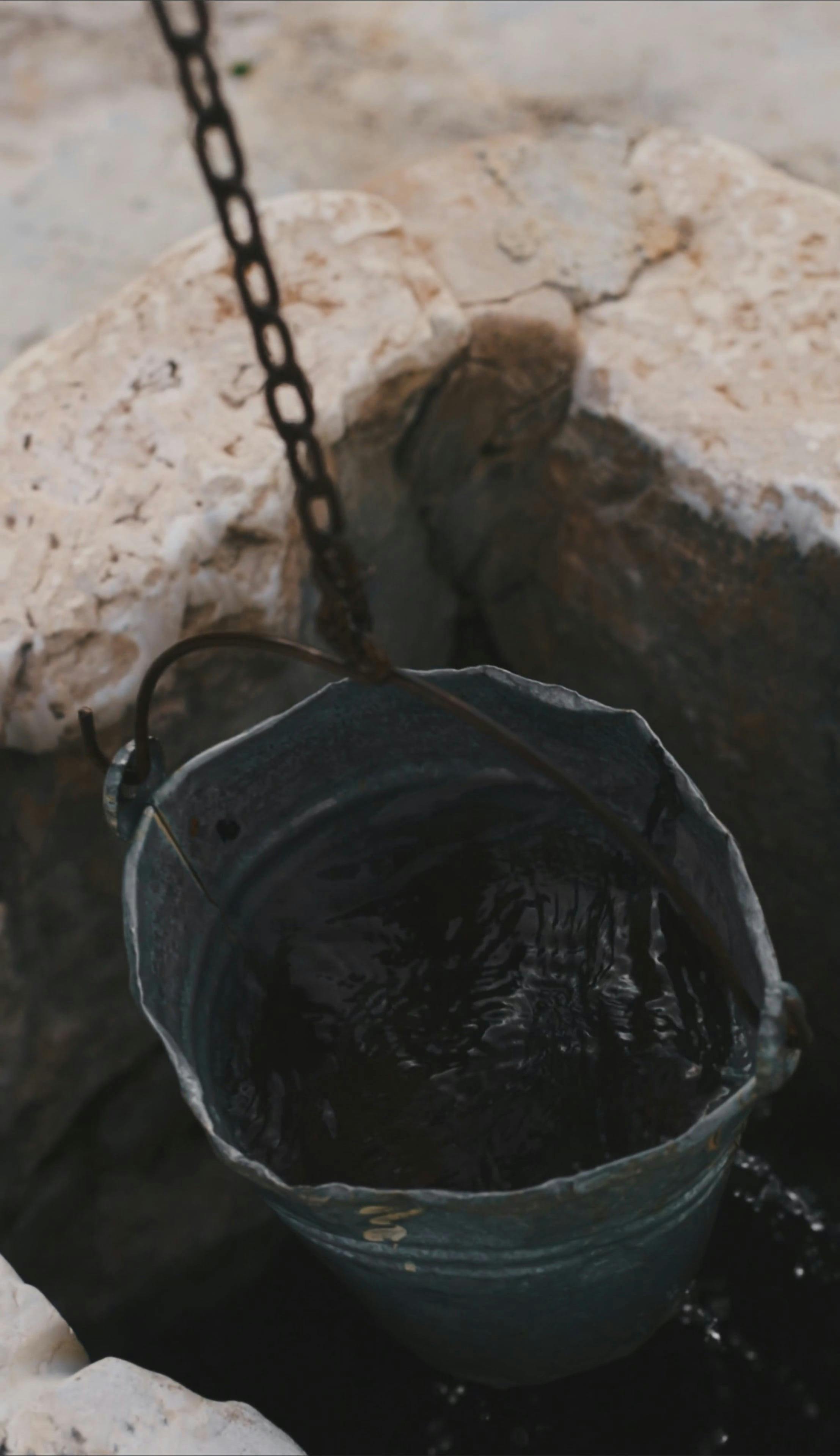 A Bucket of Water · Free Stock Video