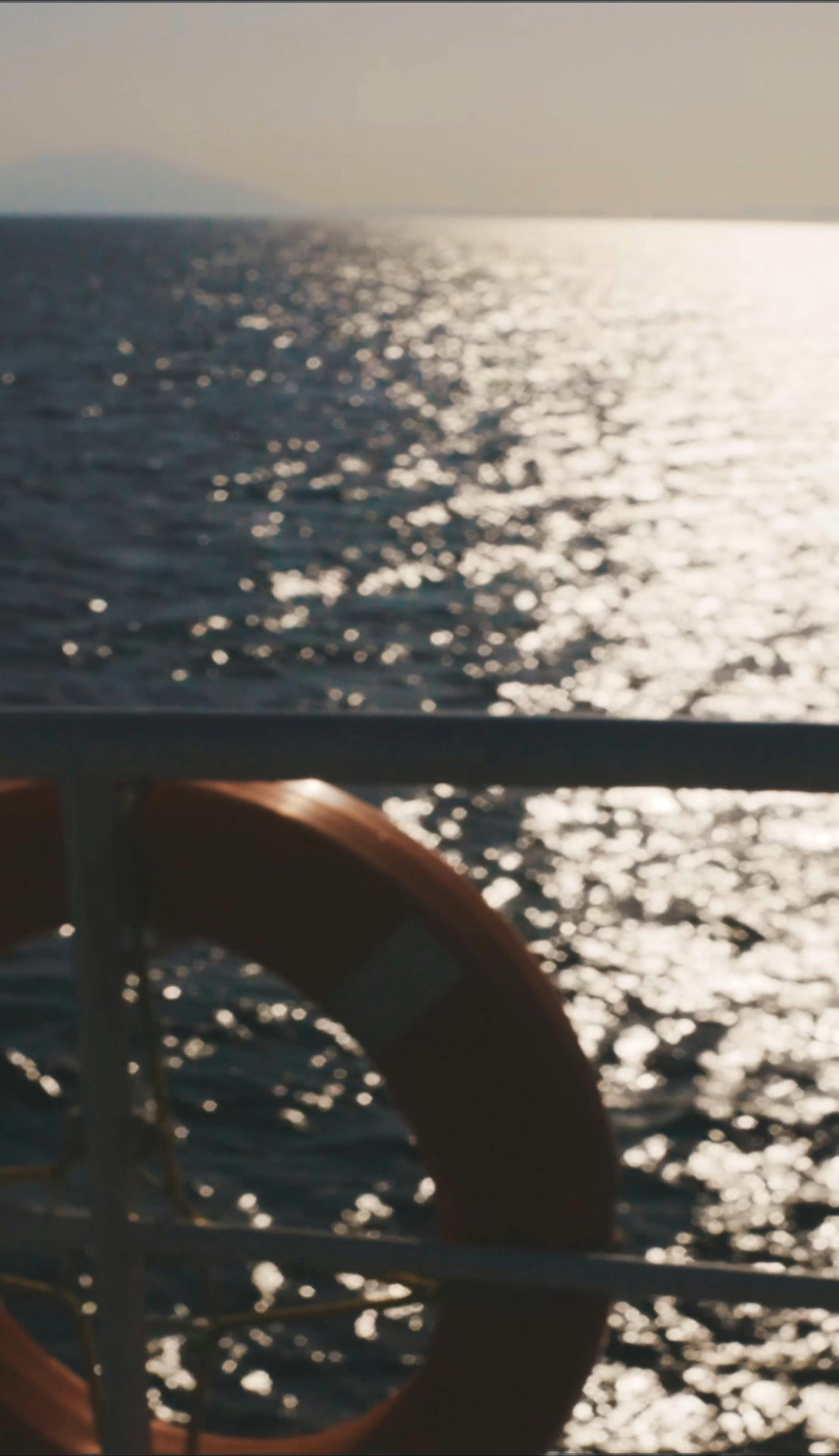 Ocean View from a Ship · Free Stock Video