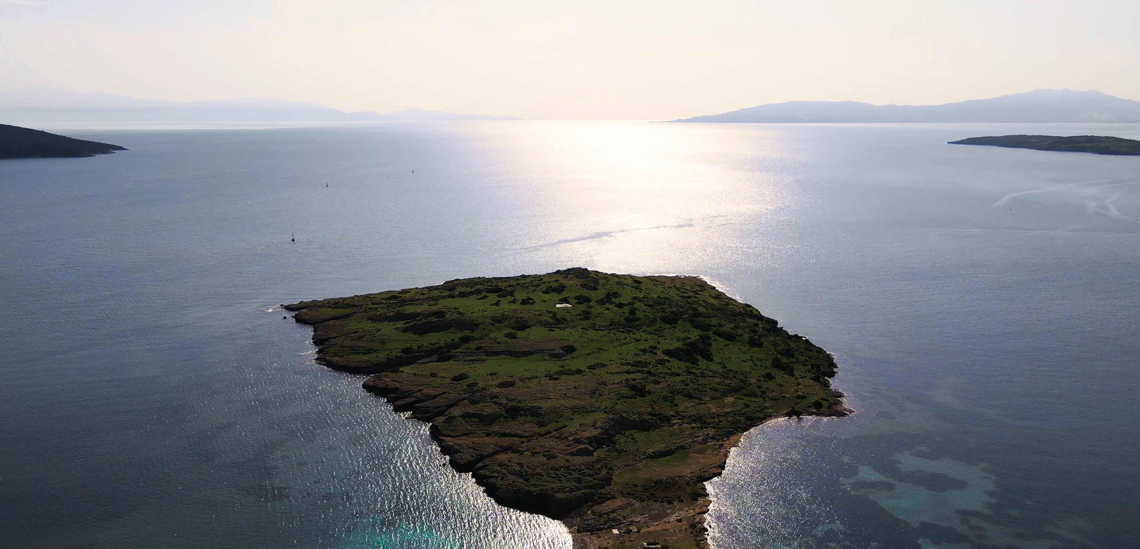 Drone Footage of Island and Sea Free Stock Video Footage, Royalty-Free ...