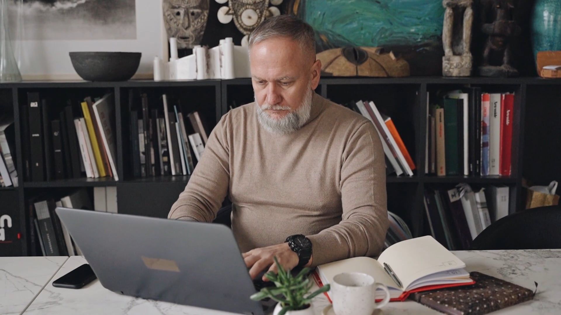A Man Using Laptop Free Stock Video Footage, Royalty-Free 4K & HD Video ...