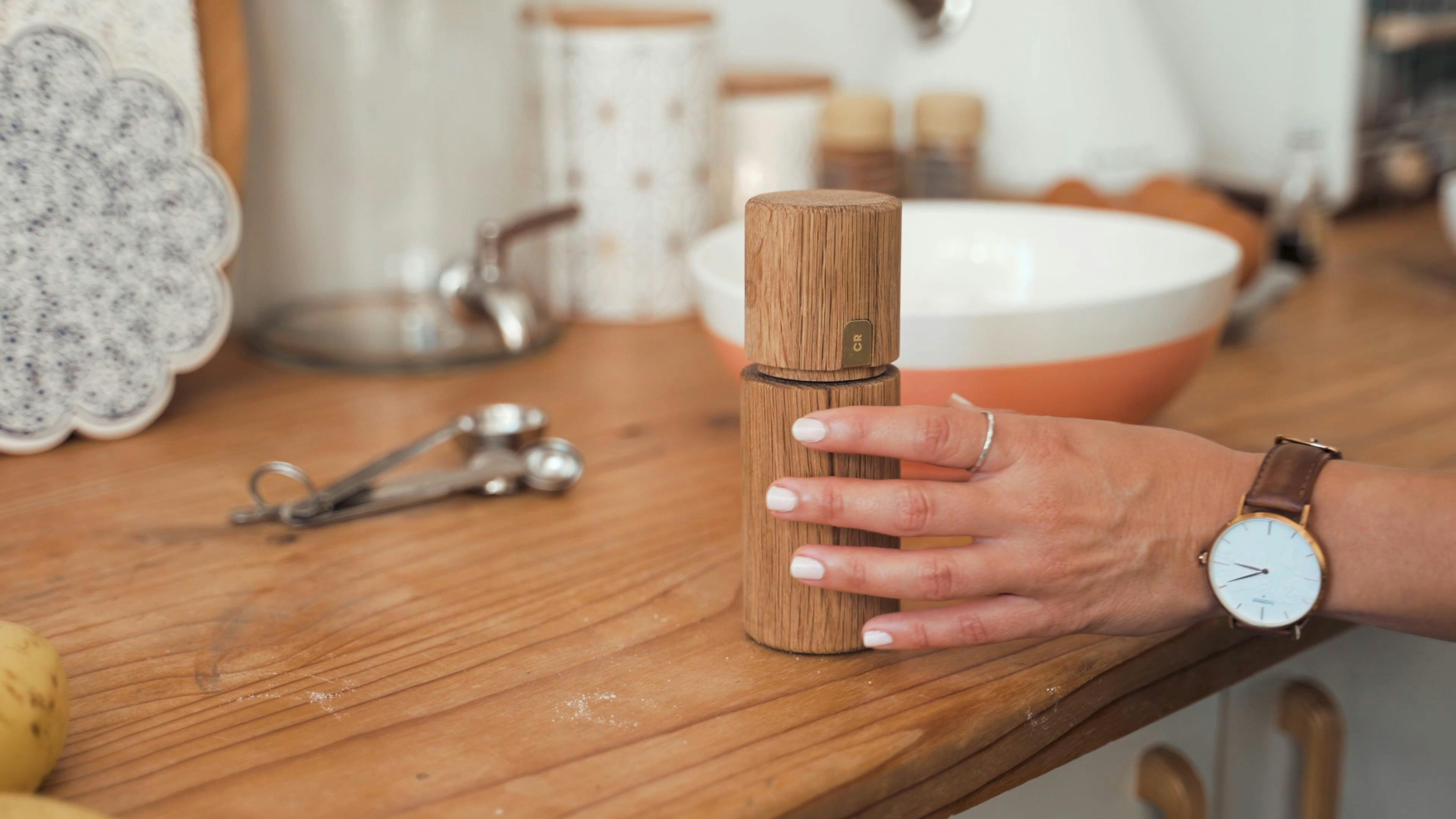 A Woman In The Process Of Baking In A Kitchen Free Stock Video Footage ...
