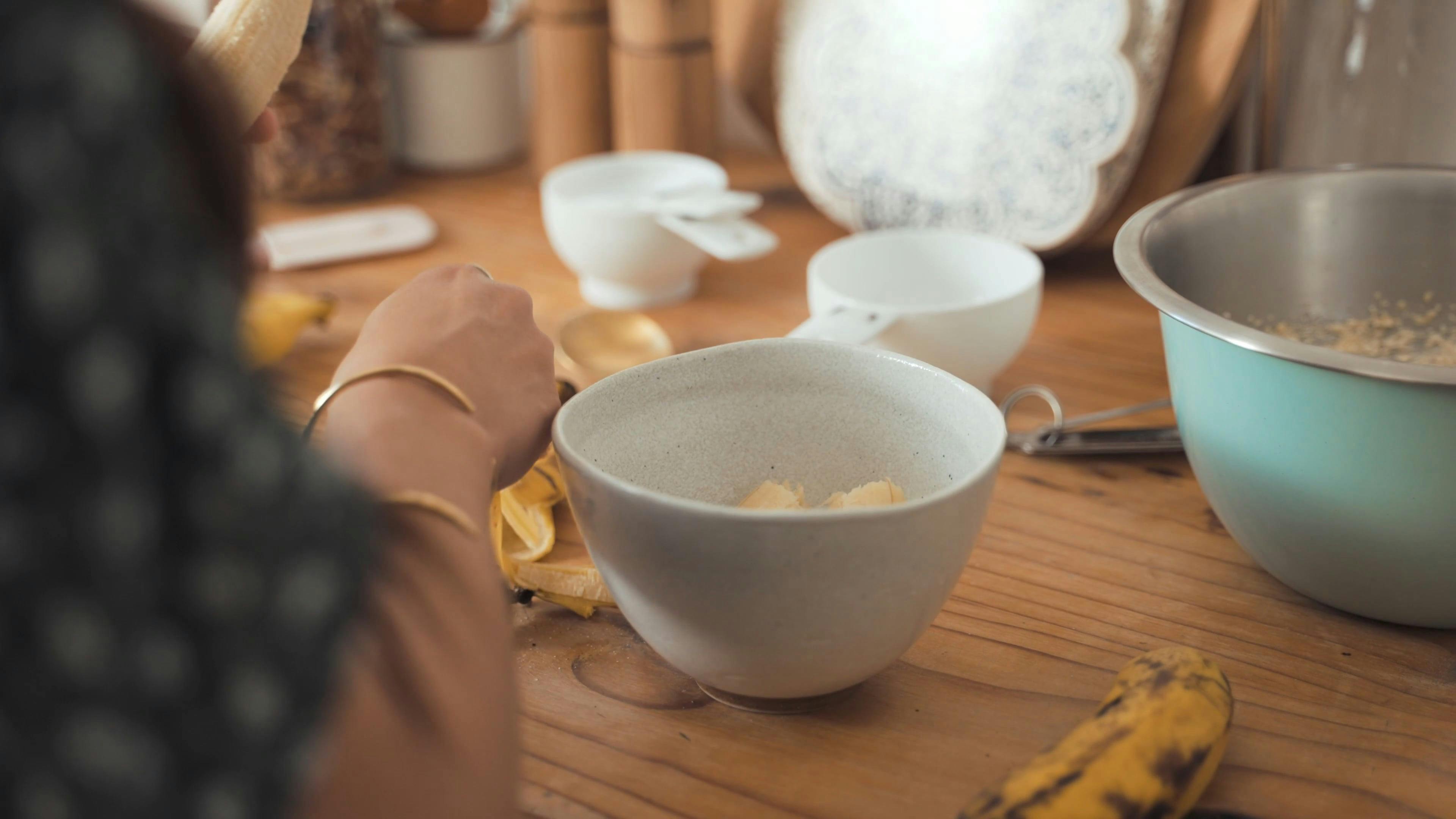 A Person Straining The Flour To Be Used In Baking Free Stock Video ...