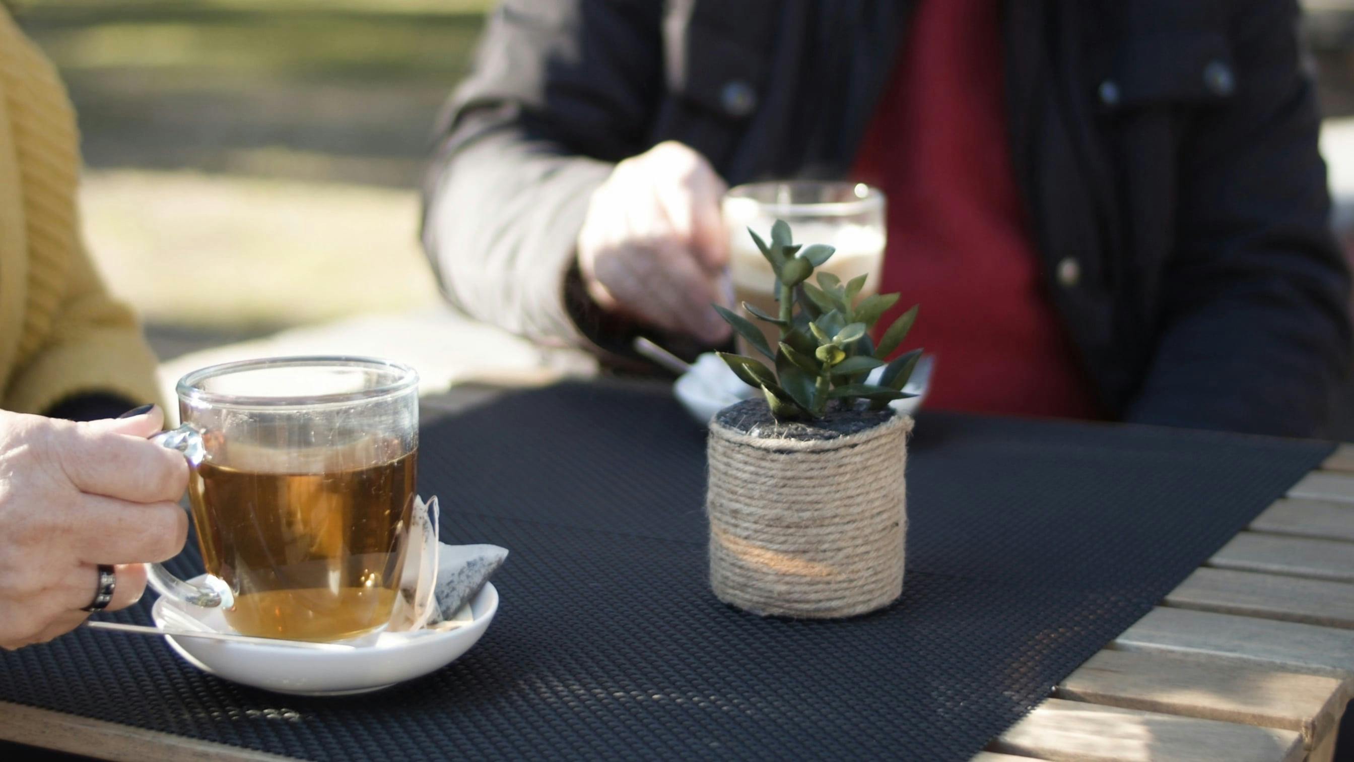 Close Up Video of People Drinking Hot beverages Free Stock Video ...