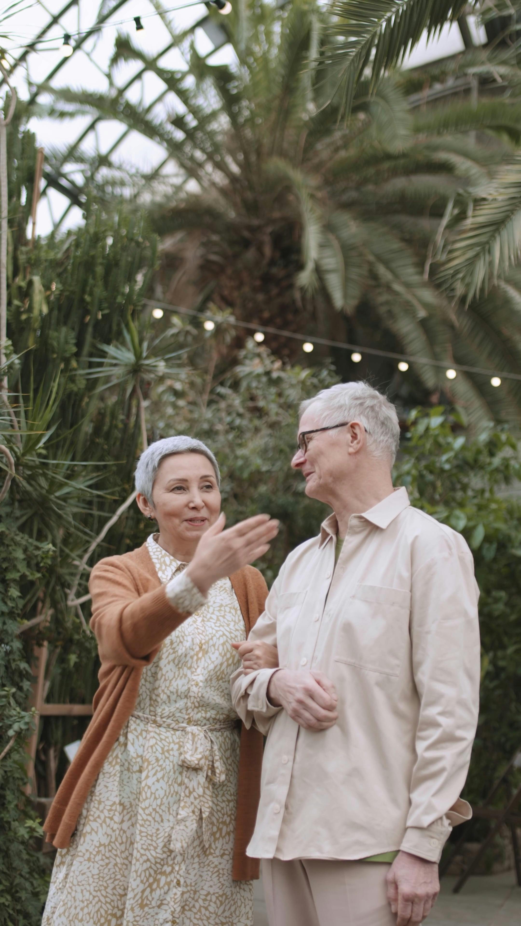 Couple Standing Outdoors While Talking to Each Other Free Stock Video ...