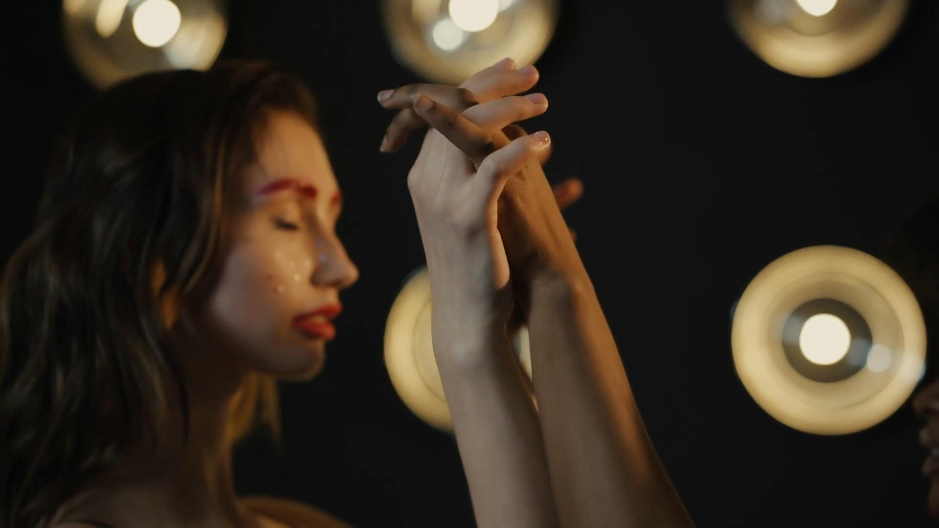 Women Dancing with Make Up on Their Face Free Stock Video Footage ...