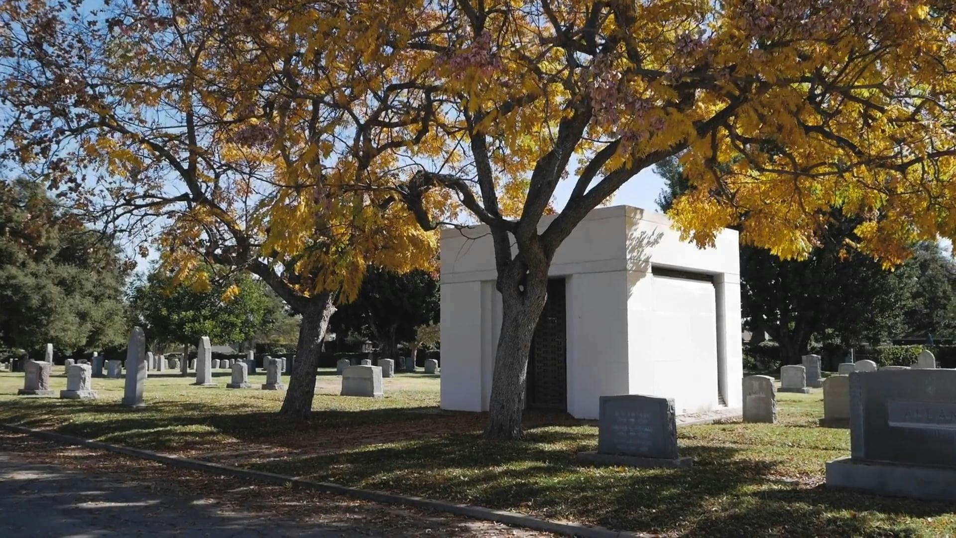 View Of A Beautiful Graveyard · Free Stock Video