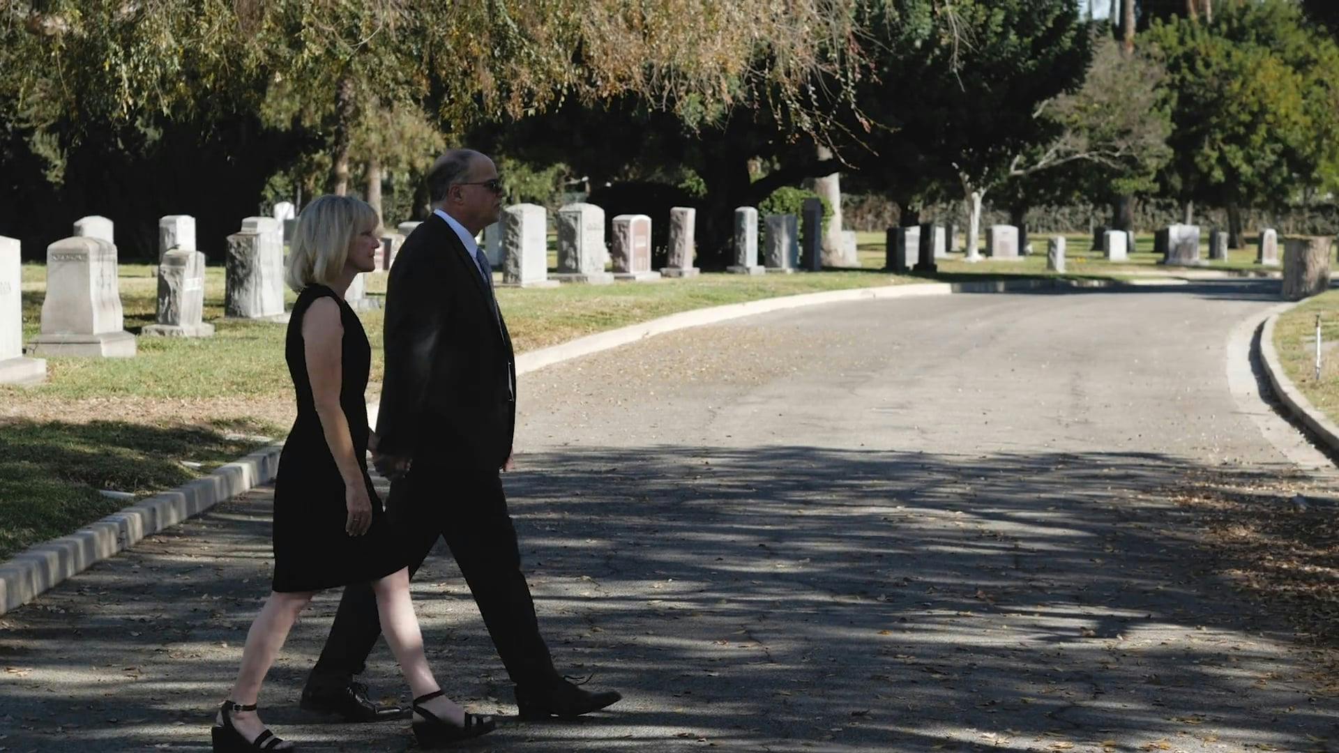 Couple Walking in the Cemetery Free Stock Video Footage, Royalty-Free ...