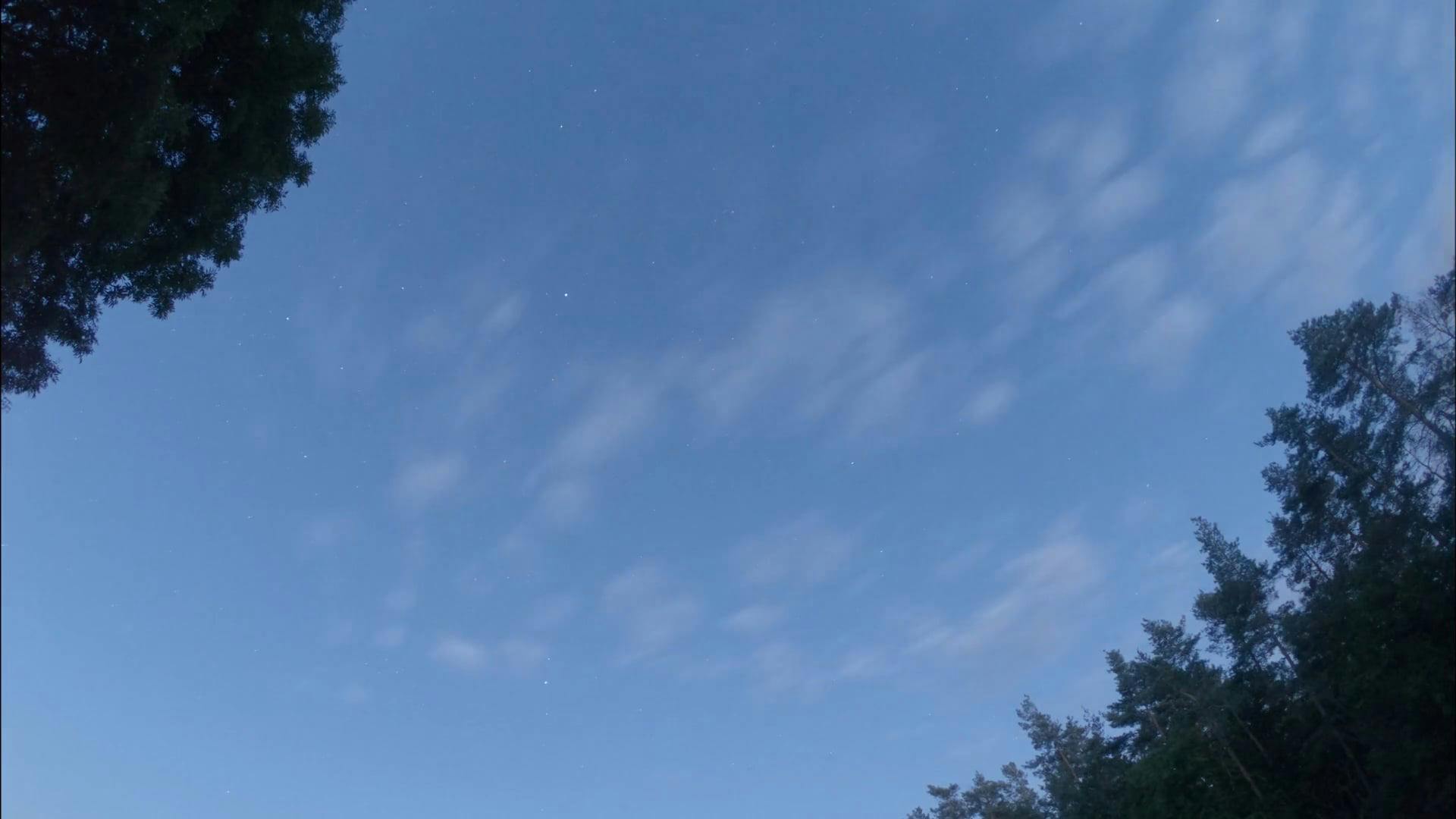 Star Gazing On A Clear Starry Night Free Stock Video Footage, Royalty ...