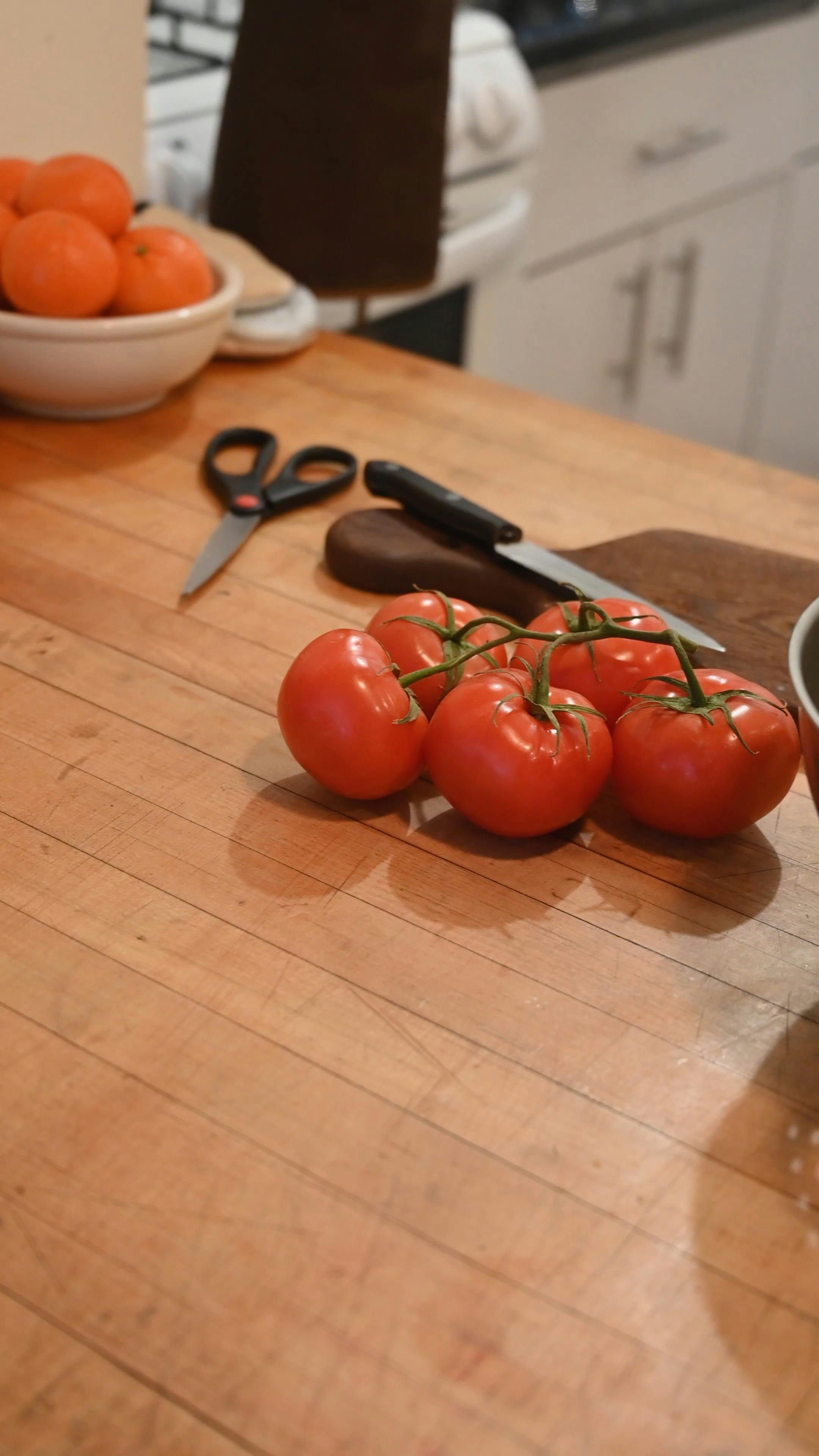 Vegetables on the Table · Free Stock Video