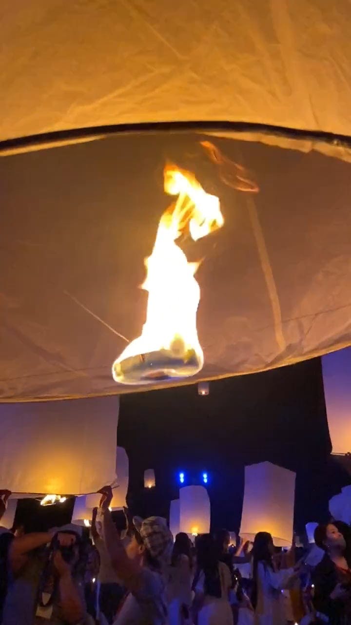 Fire Lantern Flying Free Stock Video Footage, Royalty-Free 4K & HD ...