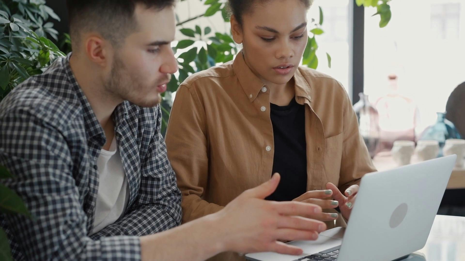 Man Checking the Computer Cables Free Stock Video Footage, Royalty-Free ...
