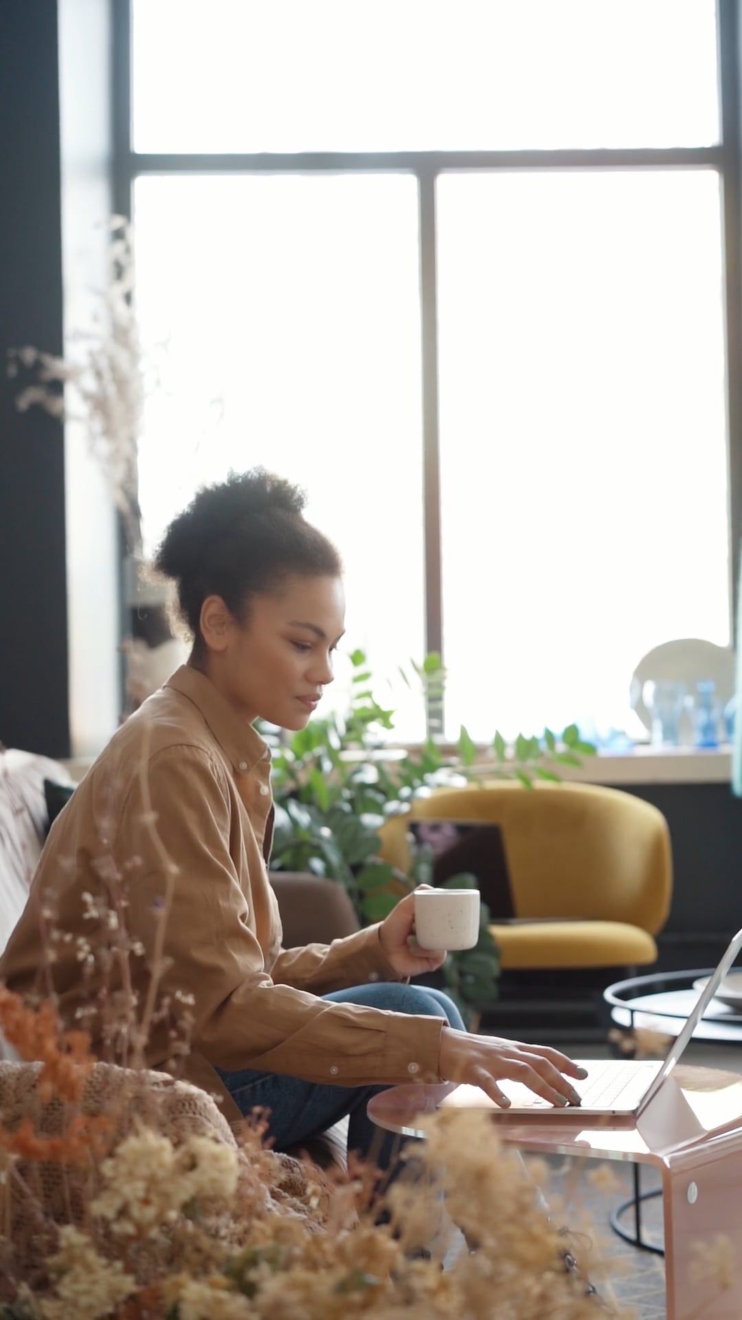A Woman in a Video Call Free Stock Video Footage, Royalty-Free 4K & HD ...