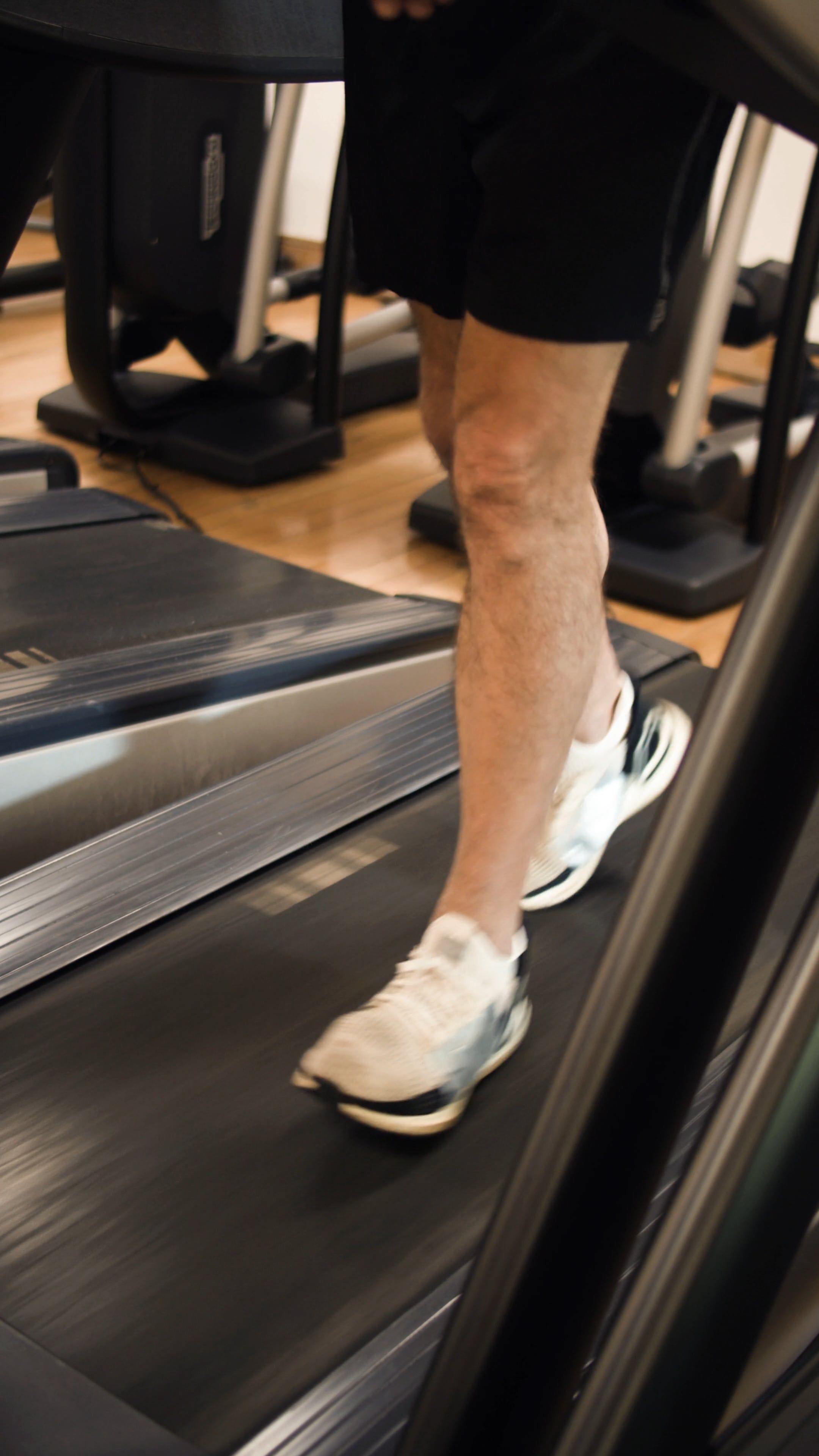 Man Doing Treadmill Exercise While Sitting On A Chair · Free Stock Video