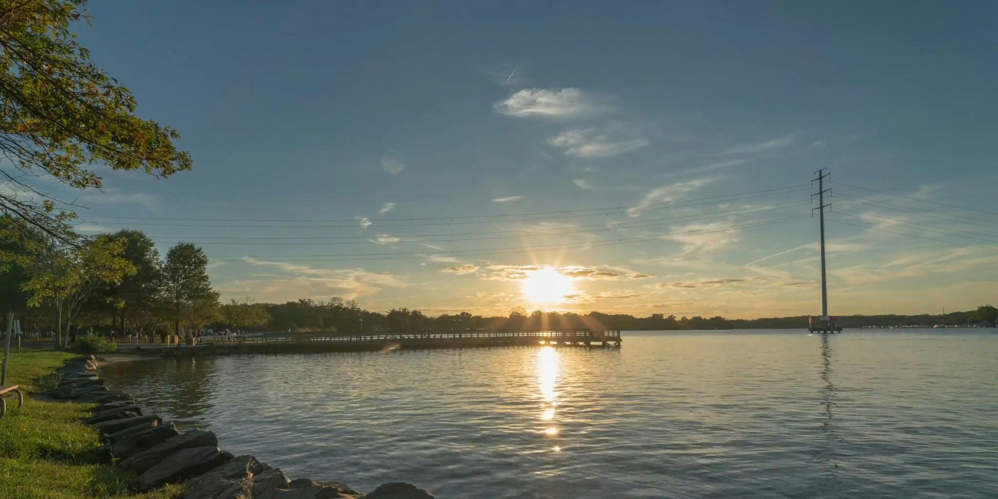 Beautiful Time Lapse Of Sunset Free Stock Video Footage, Royalty-Free ...