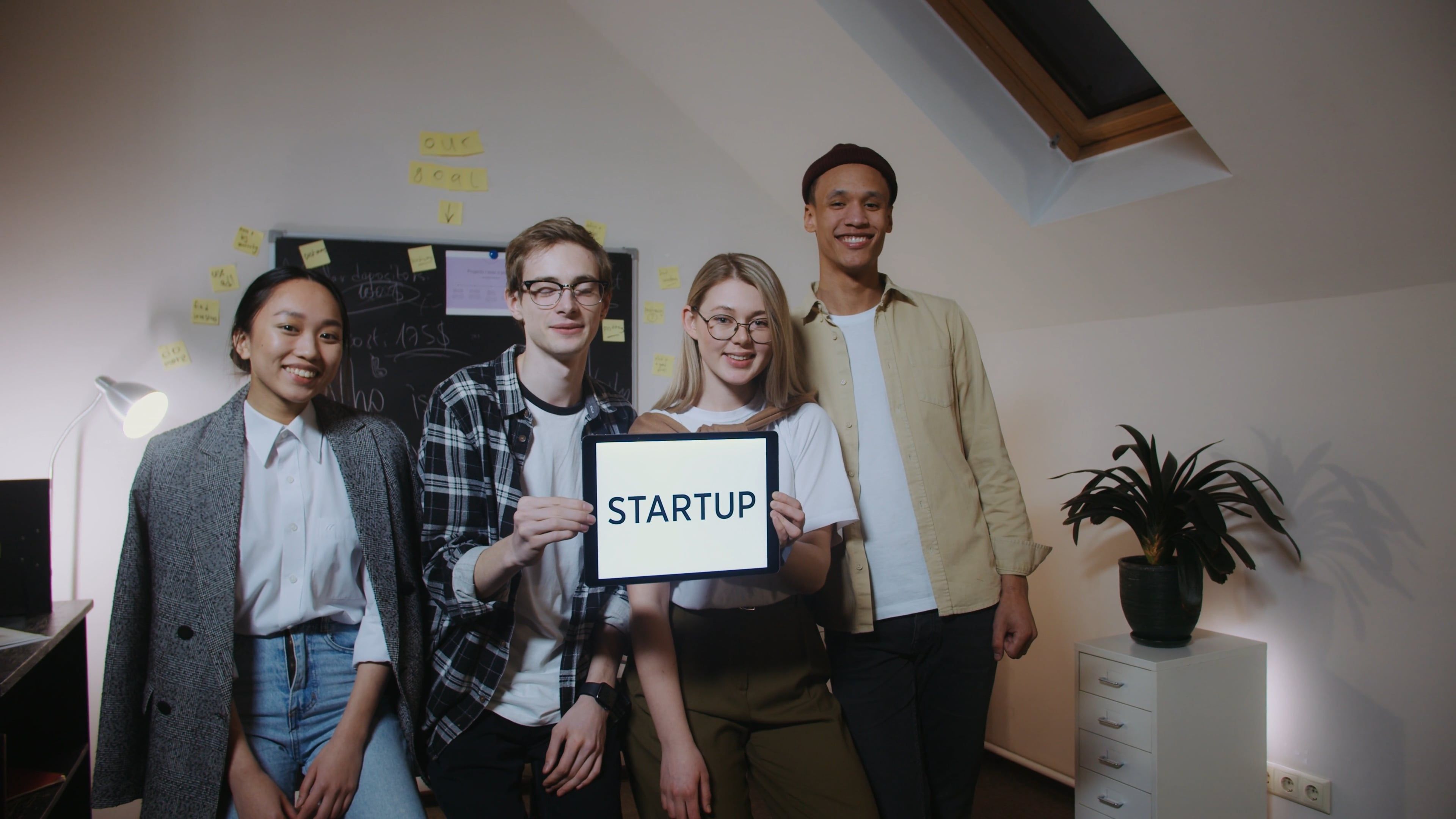 People Smiling while Looking at the Camera Free Stock Video Footage ...