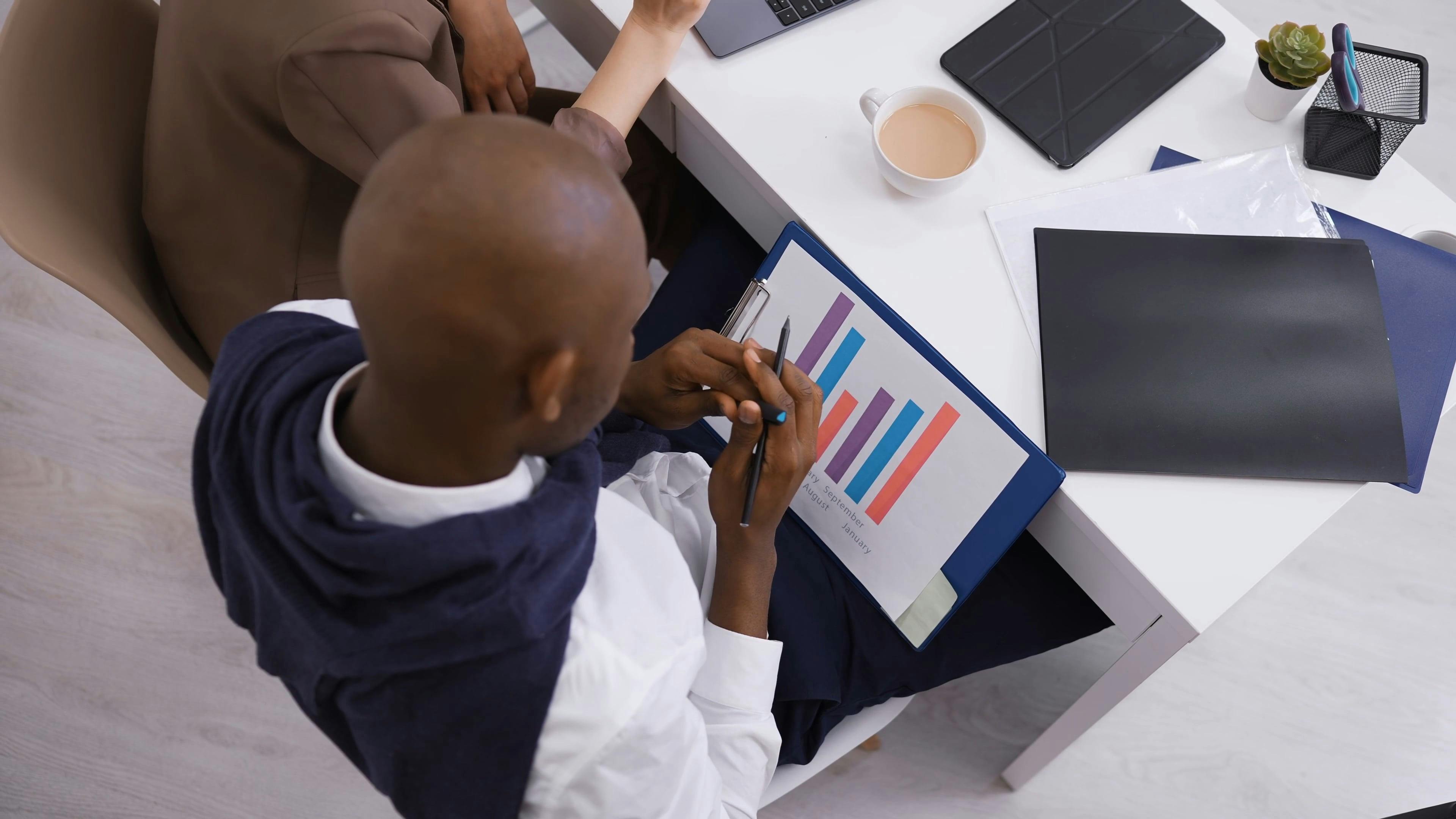 Coworkers Working at the Office Free Stock Video Footage, Royalty-Free ...