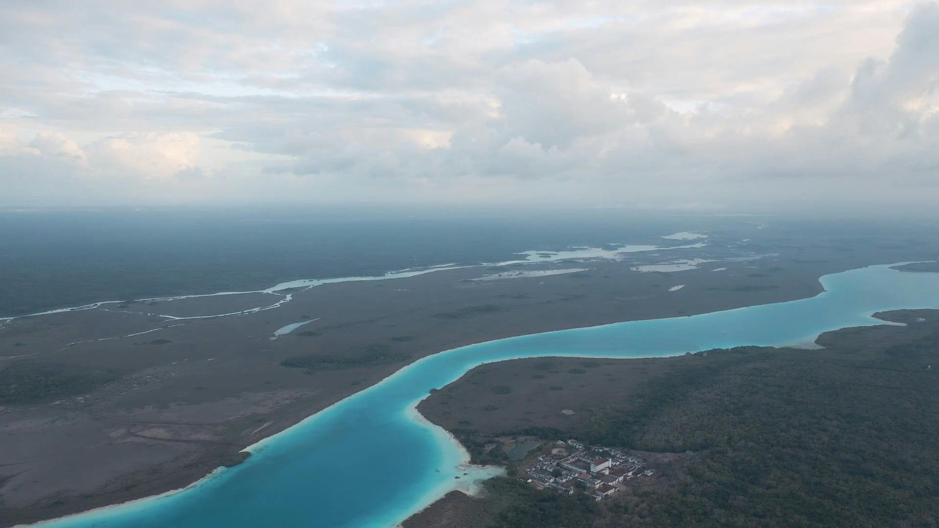 Aerial View of Tropical Islands in Calm Sea Free Stock Video Footage ...