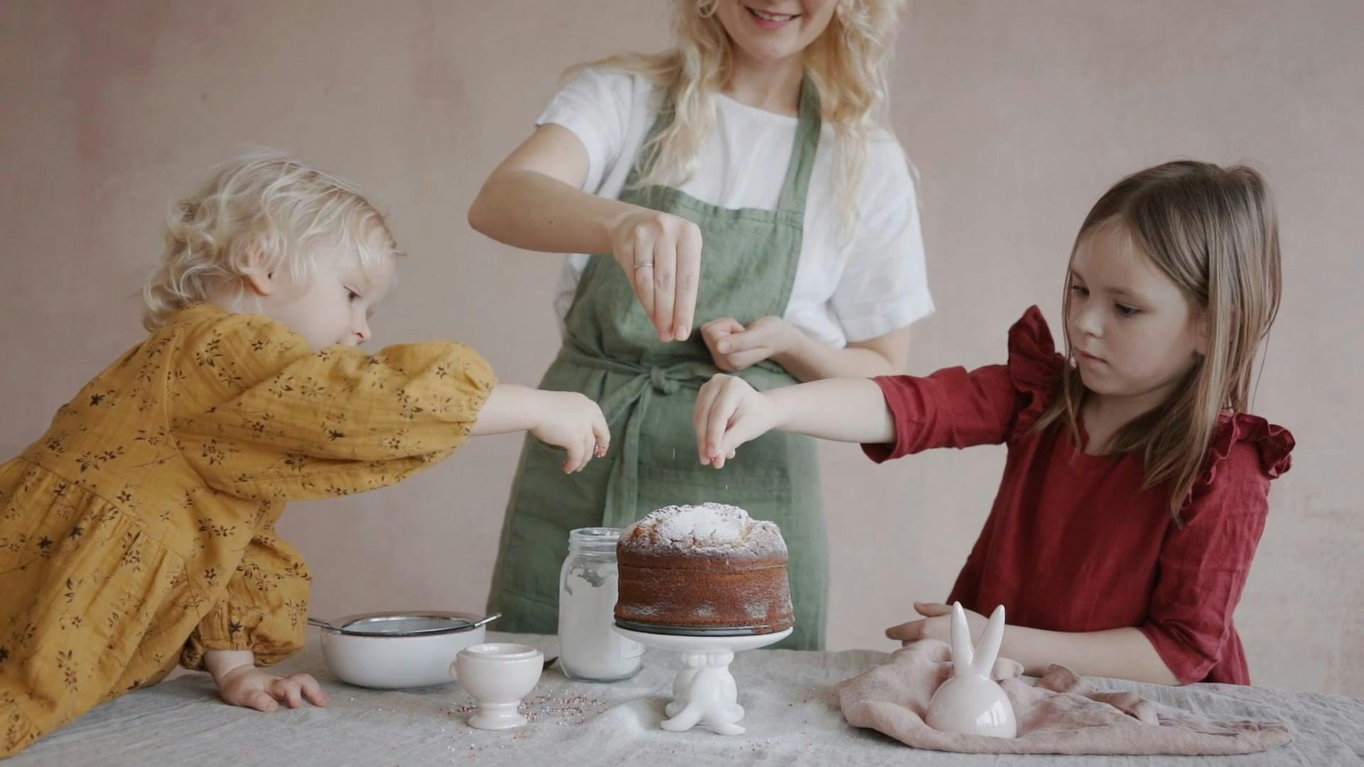 Family Decorating a Cake Free Stock Video Footage, Royalty-Free 4K & HD ...