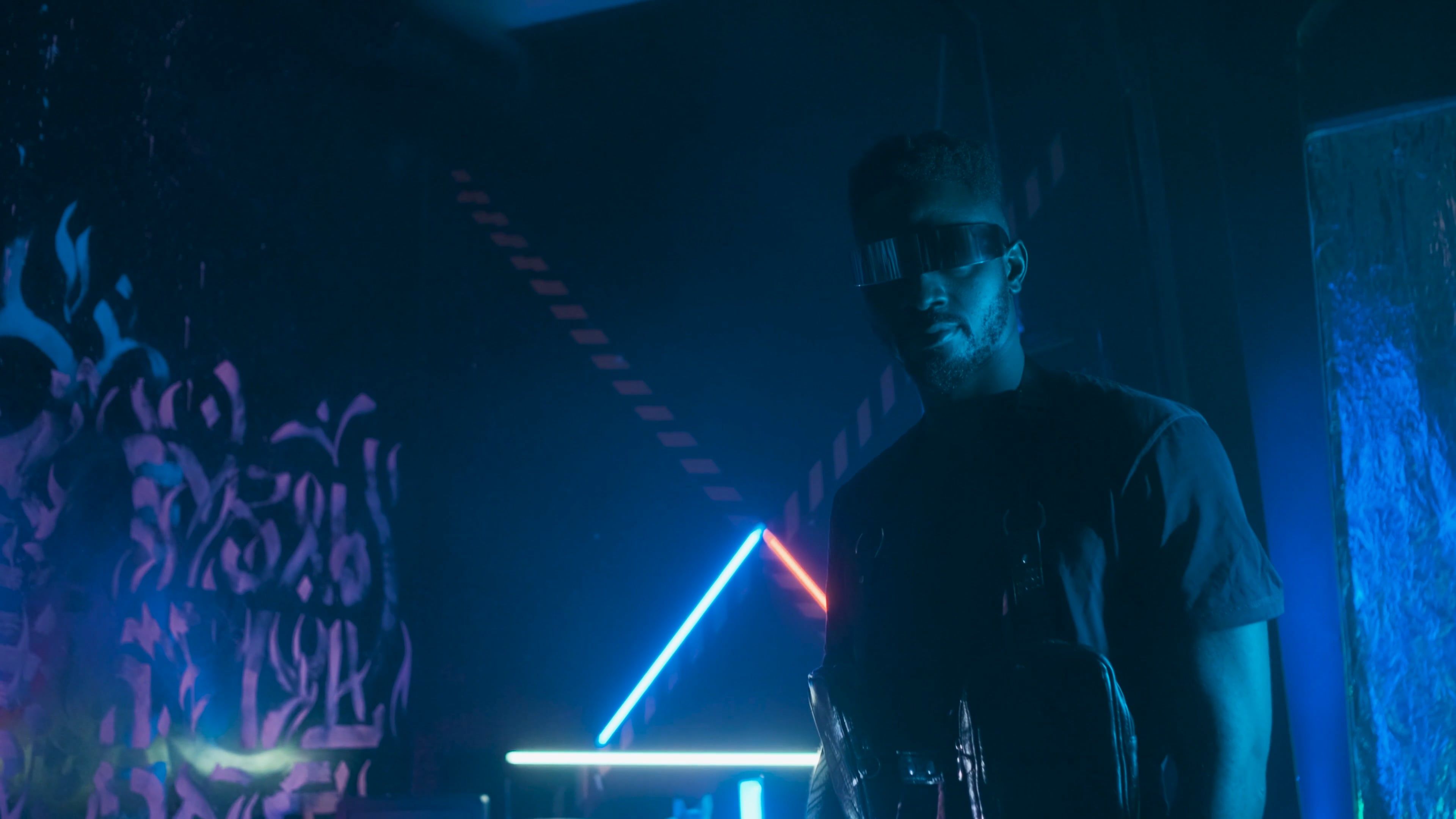 Cyberpunk Photoshoot · Free Stock Video