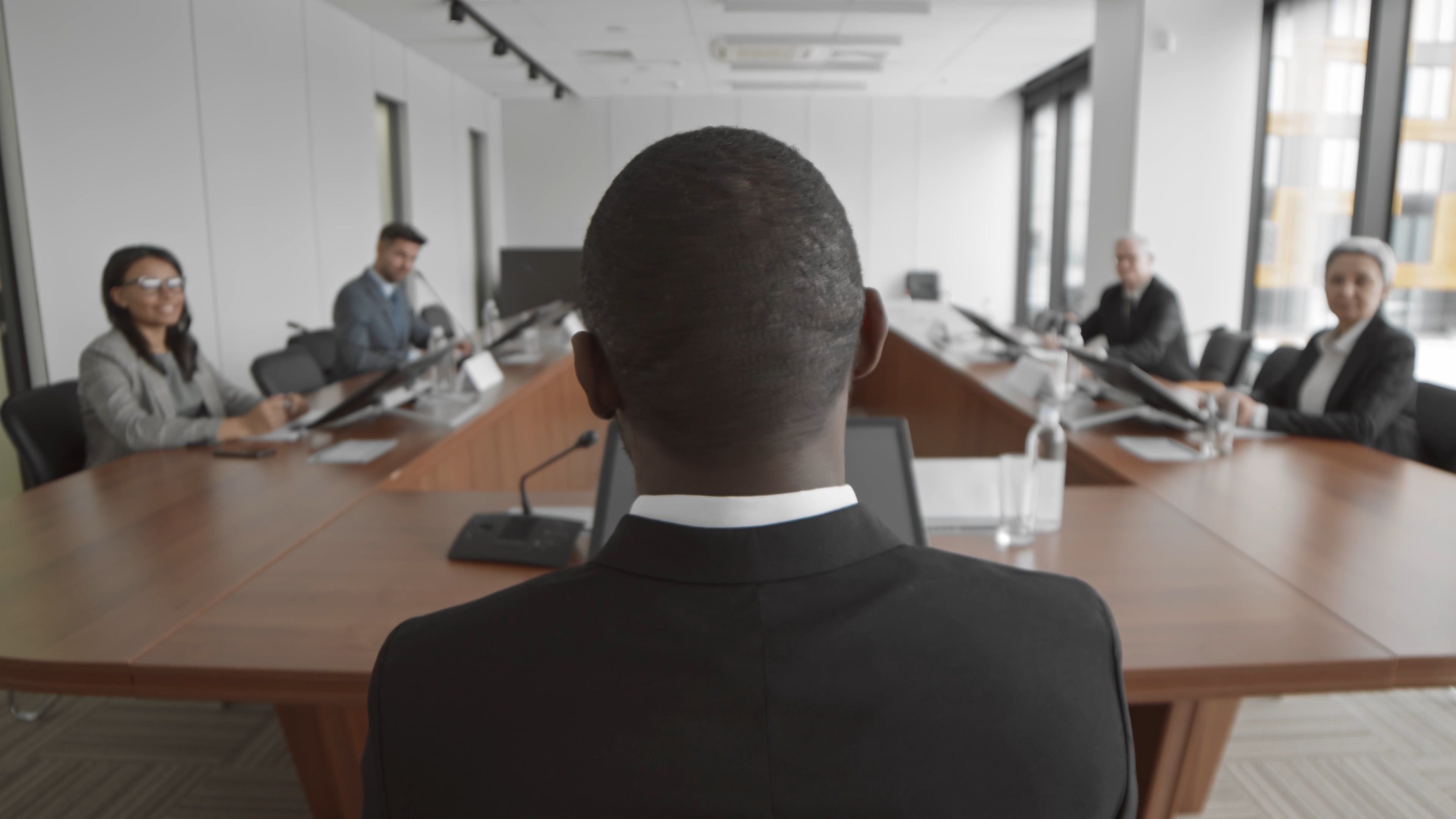 Man Speaking in Conference Room Free Stock Video Footage, Royalty-Free ...