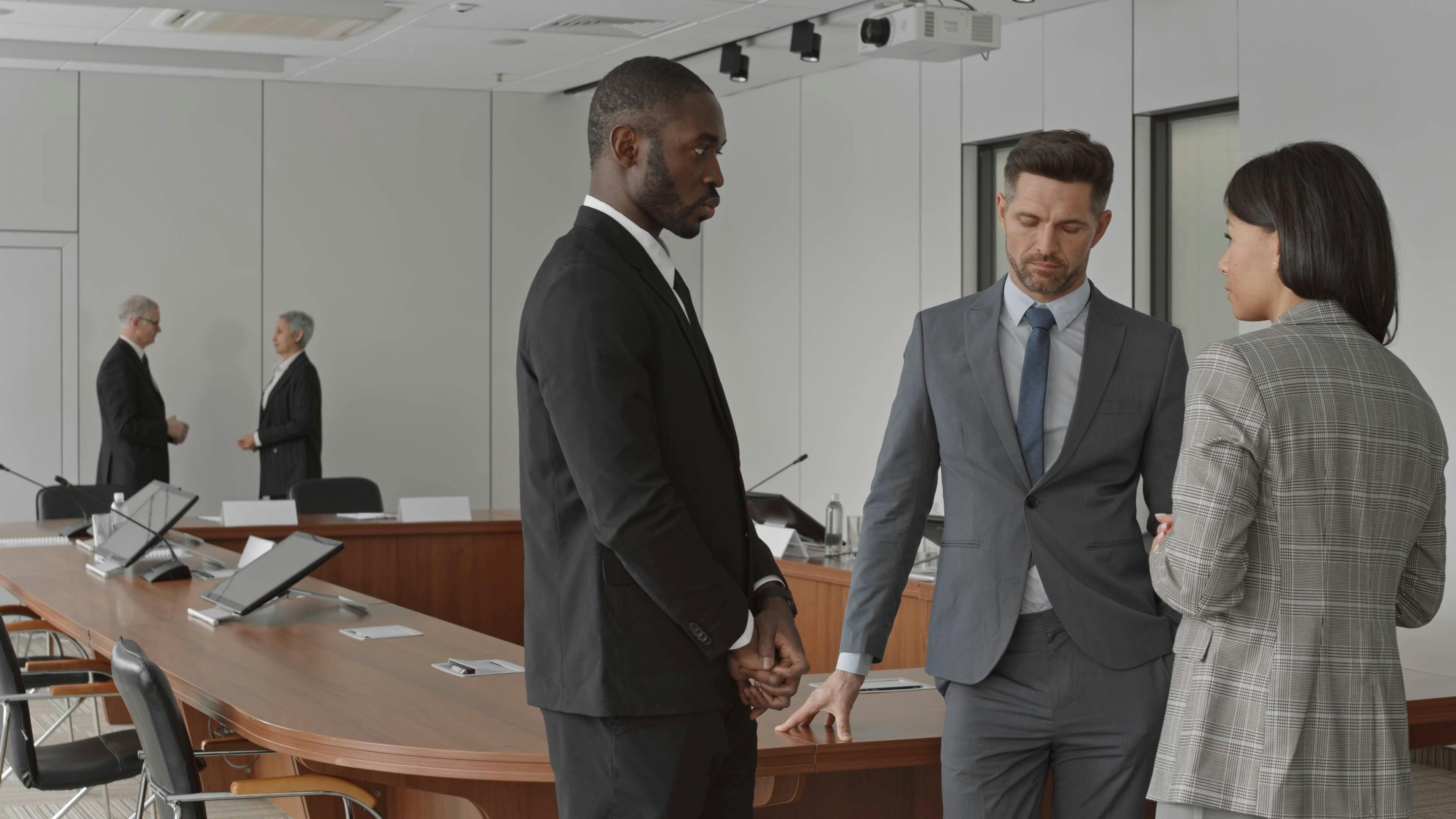 People Talking In The Conference Room Free Stock Video Footage, Royalty ...