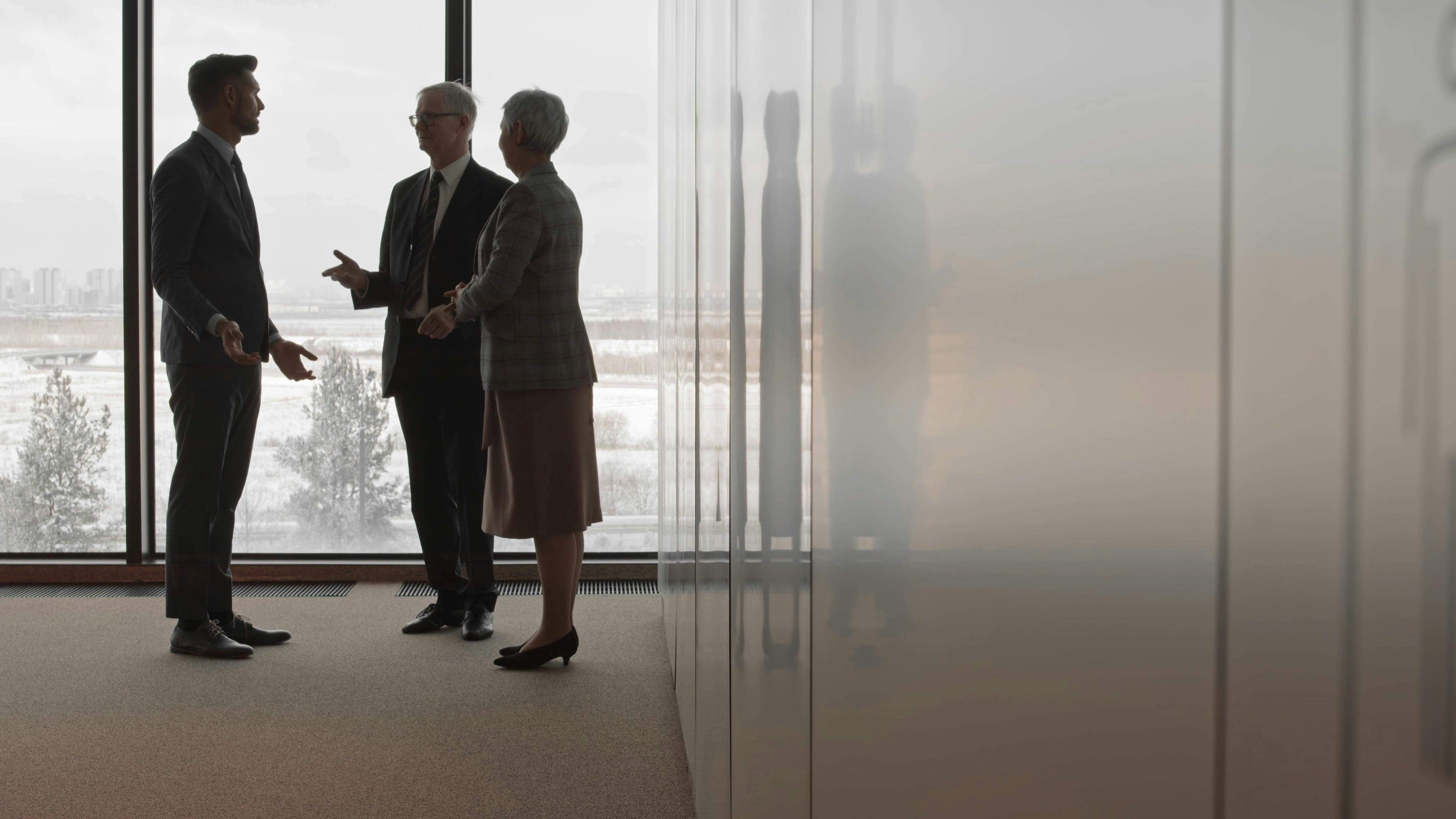 Man Joining A Conversation · Free Stock Video