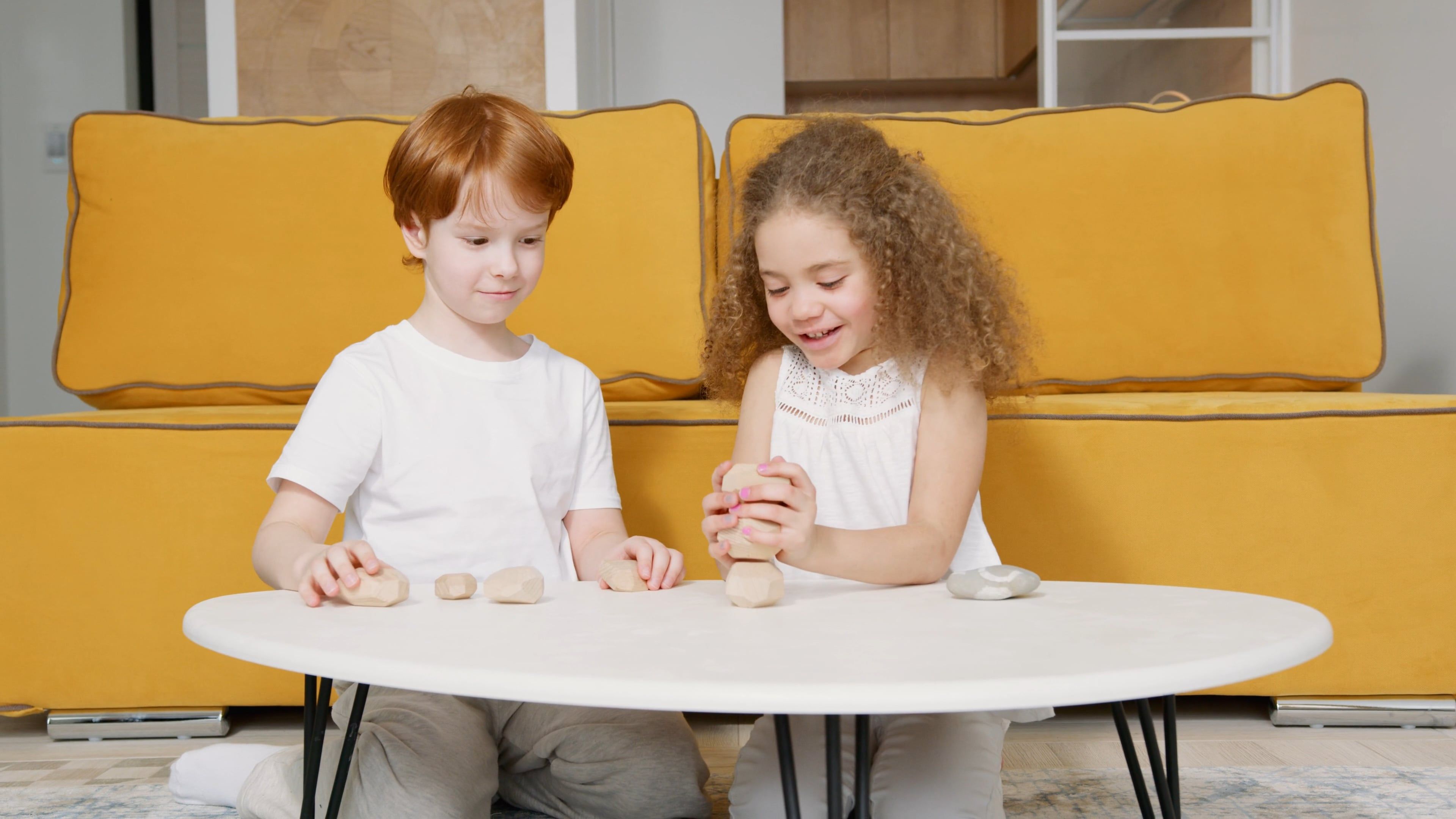 Kids Playing at the Table Free Stock Video Footage, Royalty-Free 4K ...