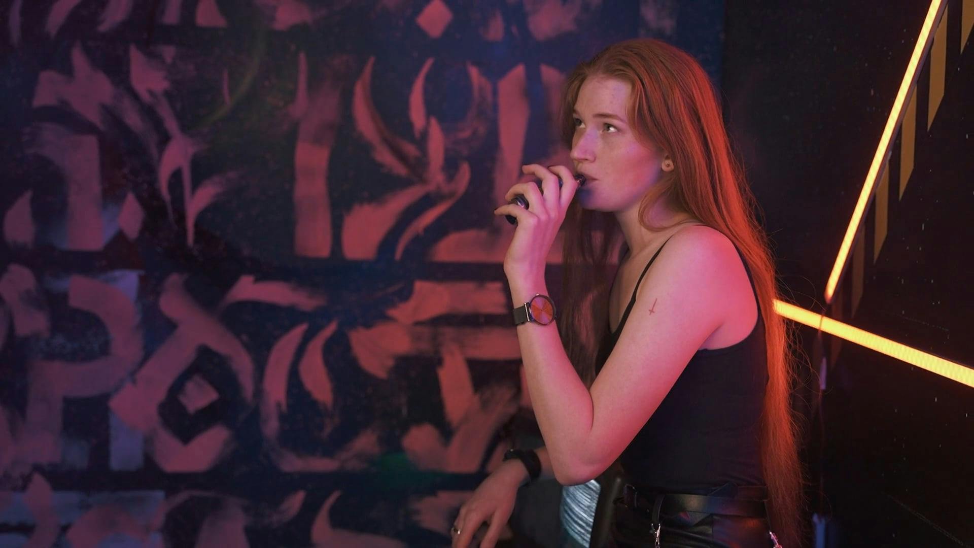 Woman Using a Vape Free Stock Video Footage, Royalty-Free 4K & HD Video ...