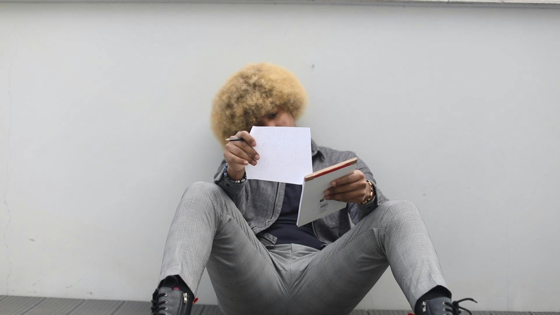 Man Crumpling a Paper · Free Stock Video