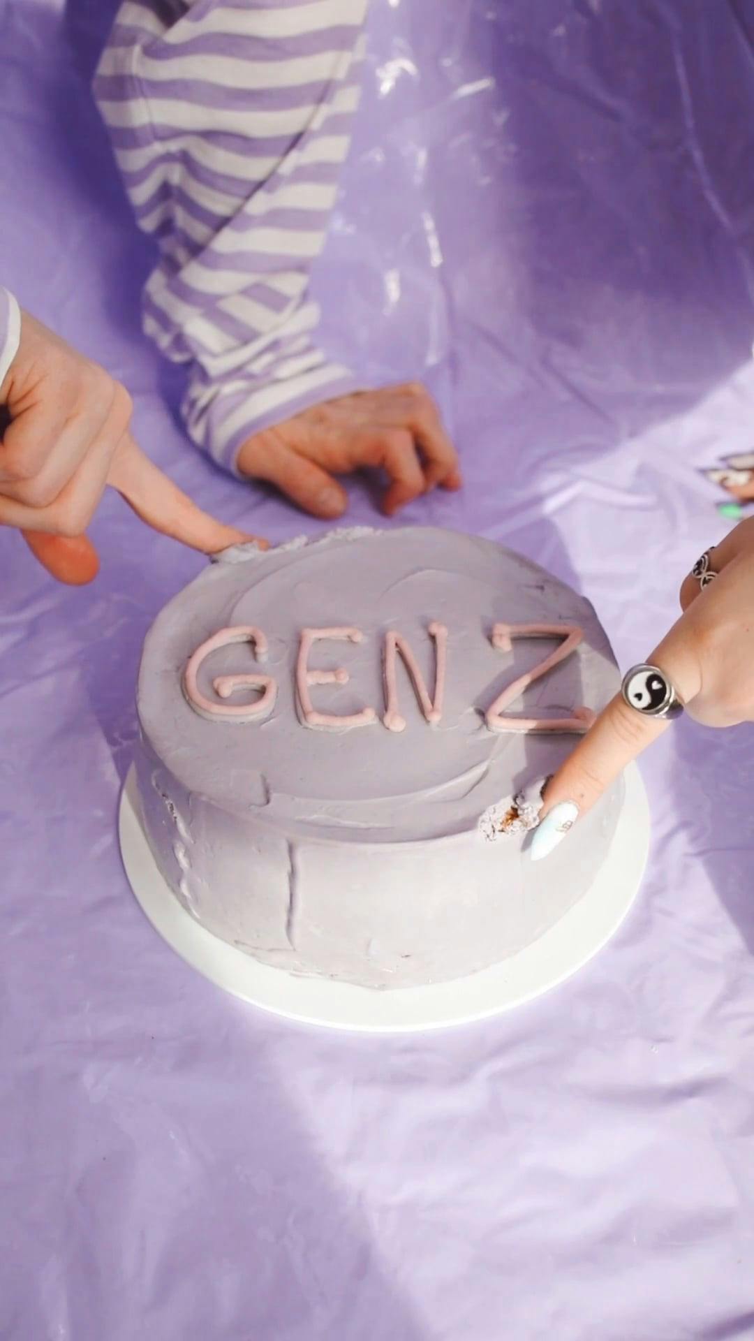 A Gen Z Cake · Free Stock Video