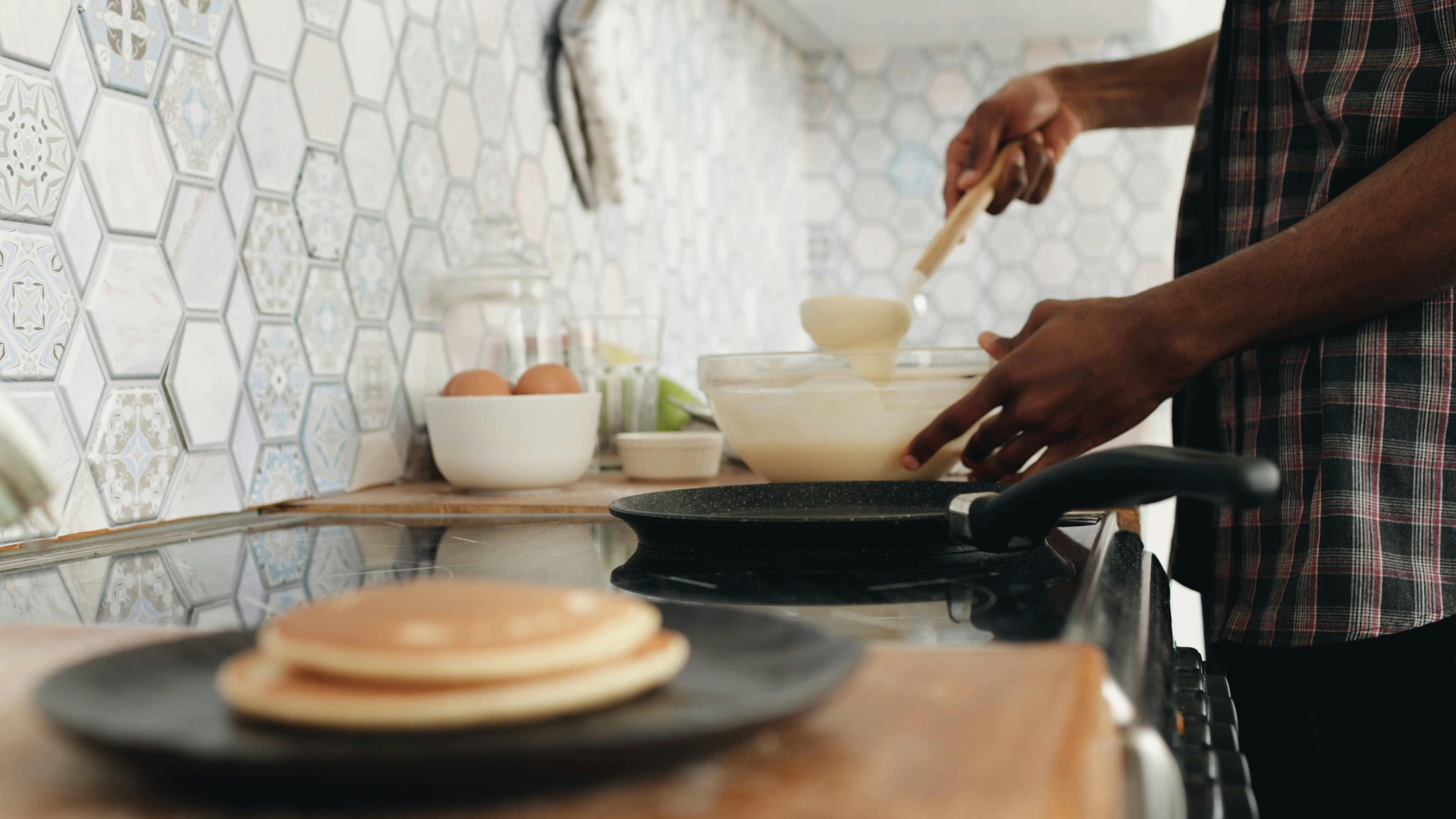 Person Cooking Pancakes Free Stock Video Footage, Royalty-Free 4K & HD ...