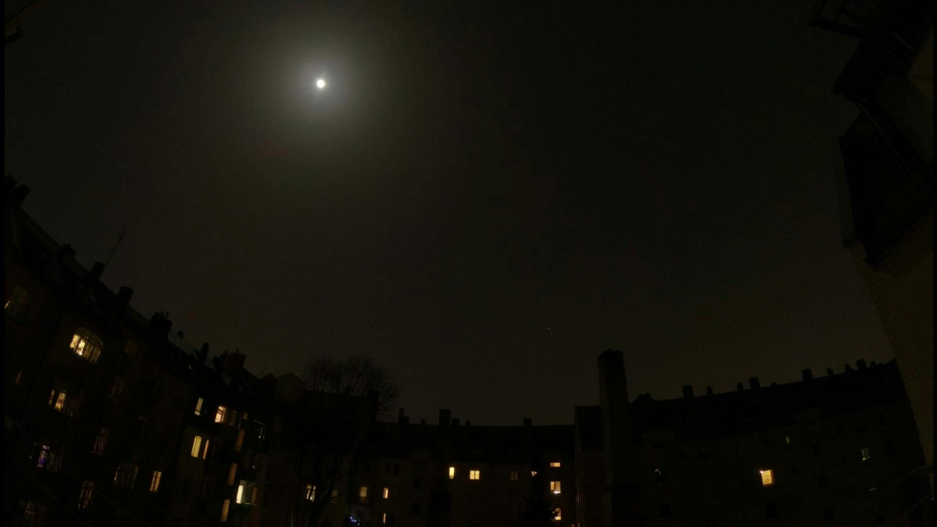 Time Lapse Video of the Moon Going Down Free Stock Video Footage ...