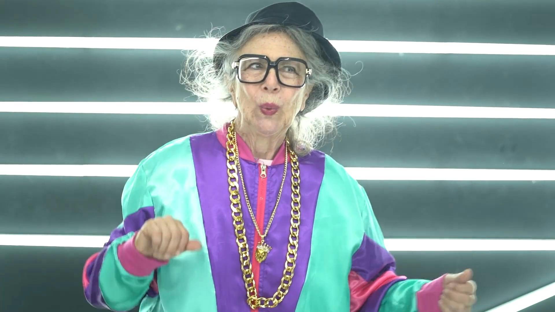 Grandma Showing Her Hip Hop Moves Free Stock Video Footage, Royalty ...