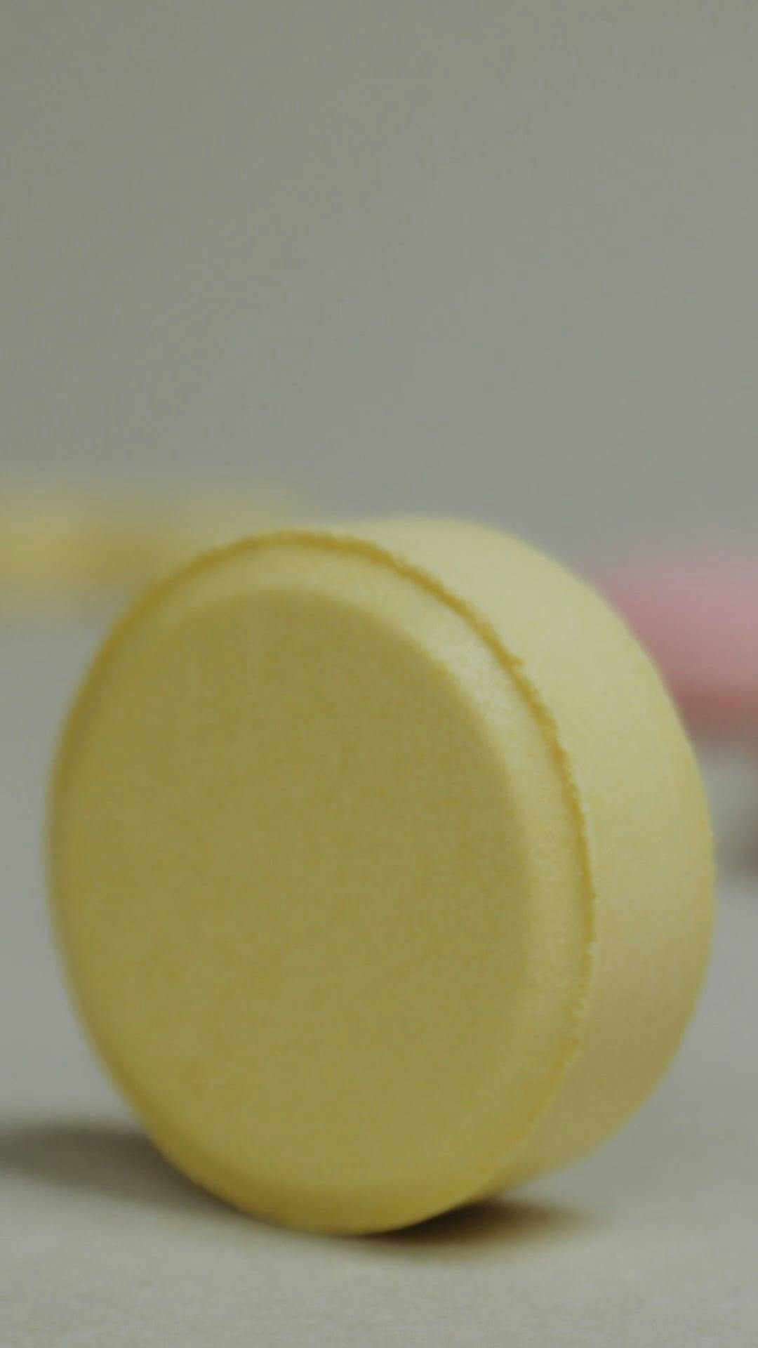 A Round Yellow Tablet Free Stock Video Footage, Royalty-Free 4K & HD ...