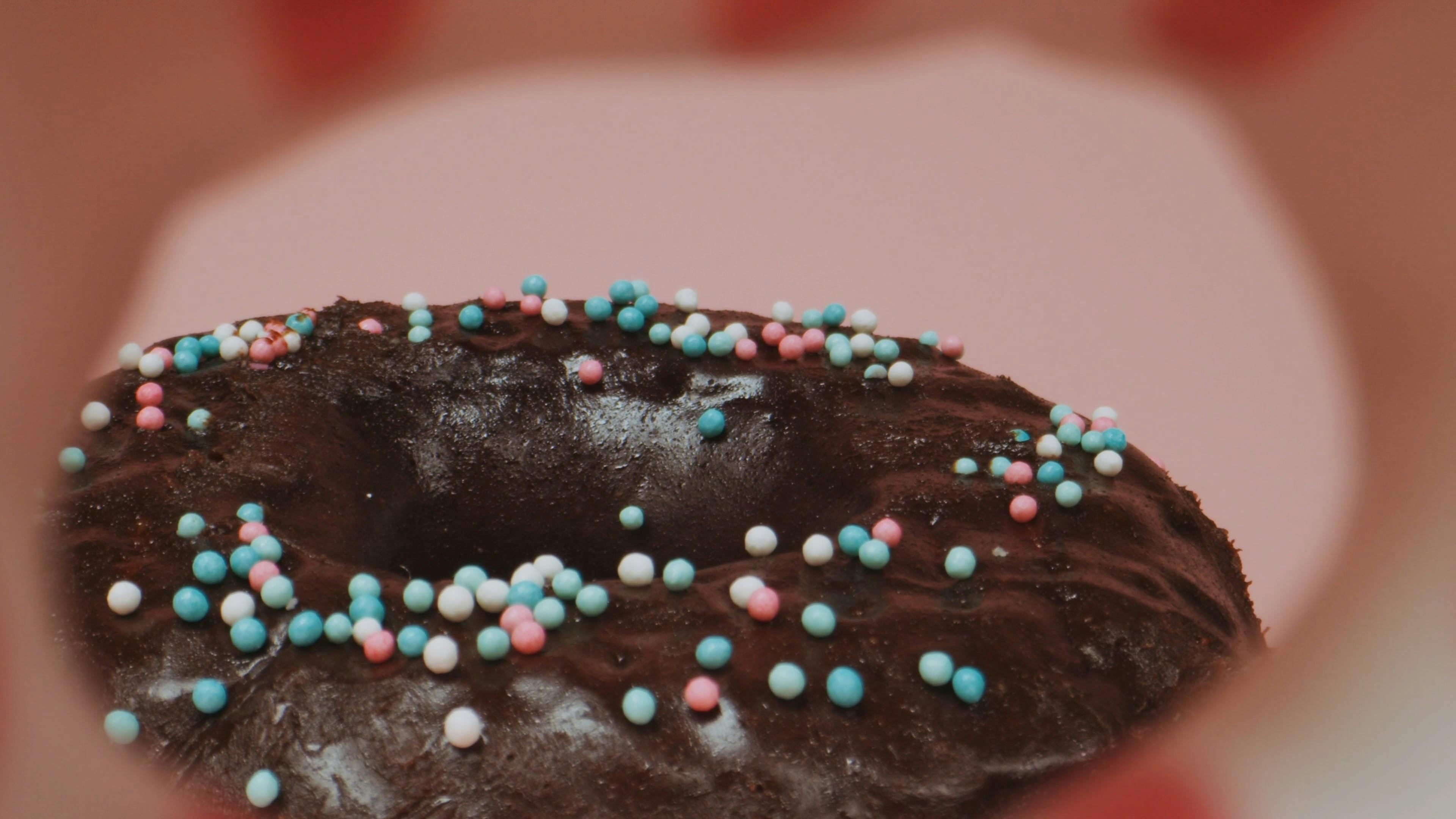 Macro Shot of Donuts · Free Stock Video