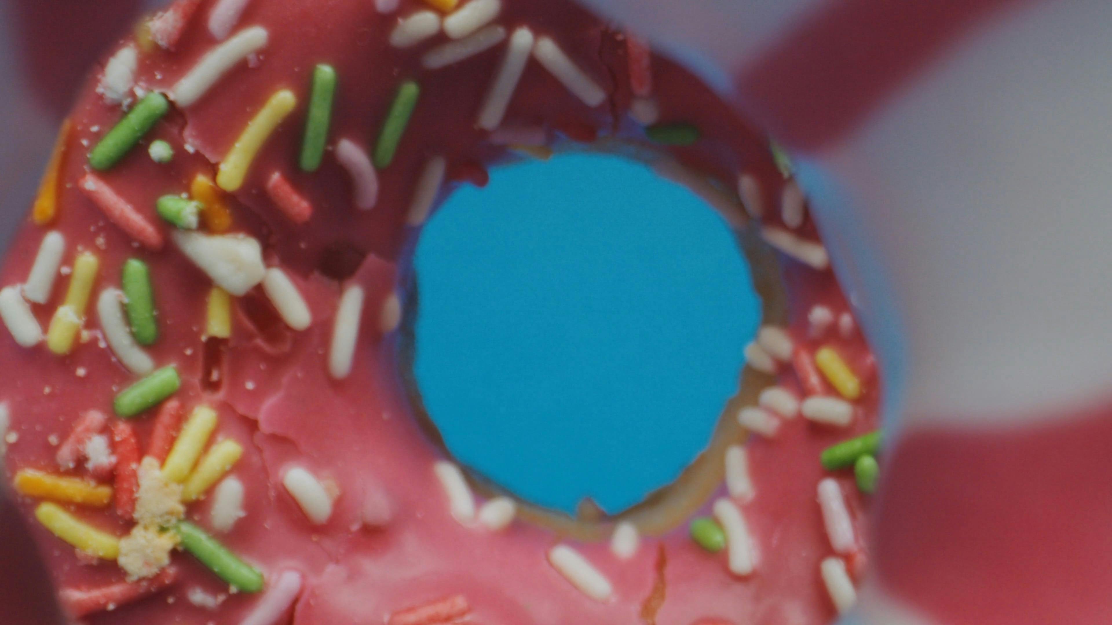A Macro Shot of Doughnuts Free Stock Video Footage, Royalty-Free 4K ...